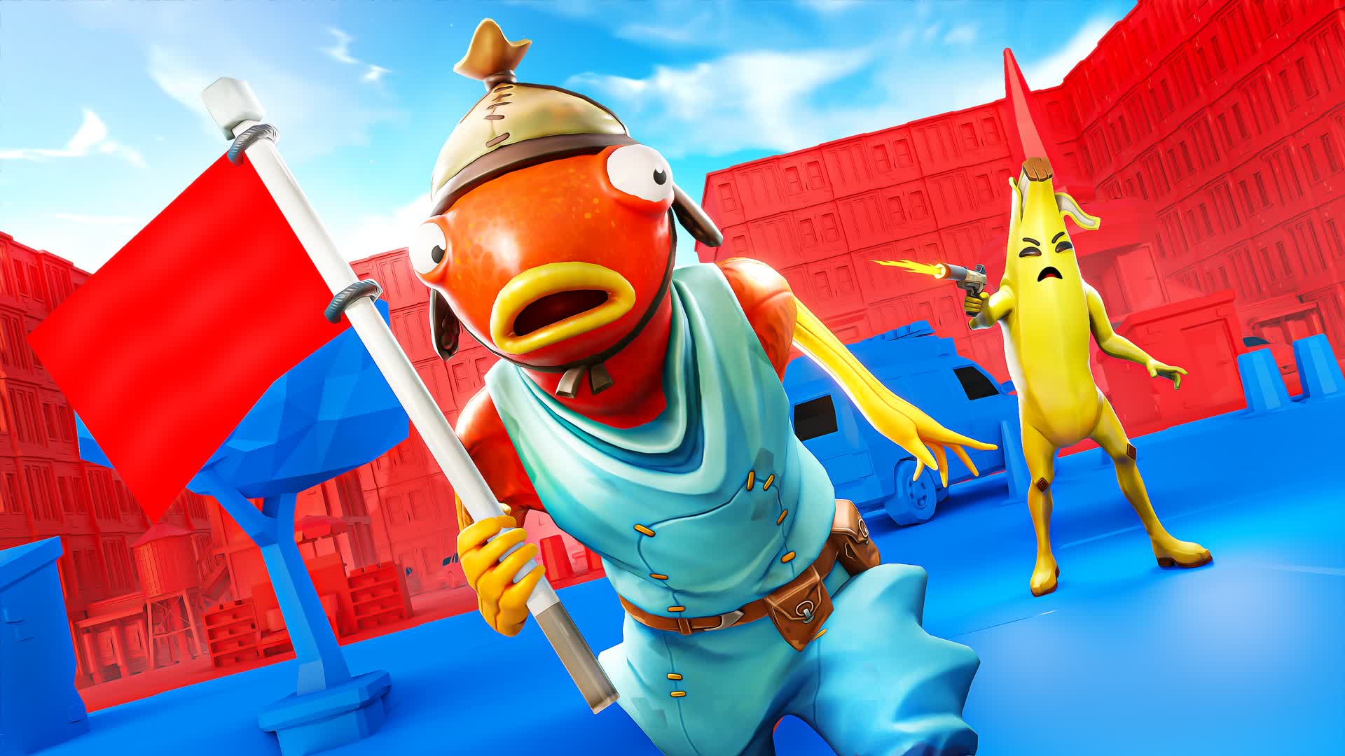 RED VS BLUE - CAPTURE THE FLAG 🚩 8586-8401-0915 by bulpp - Fortnite ...