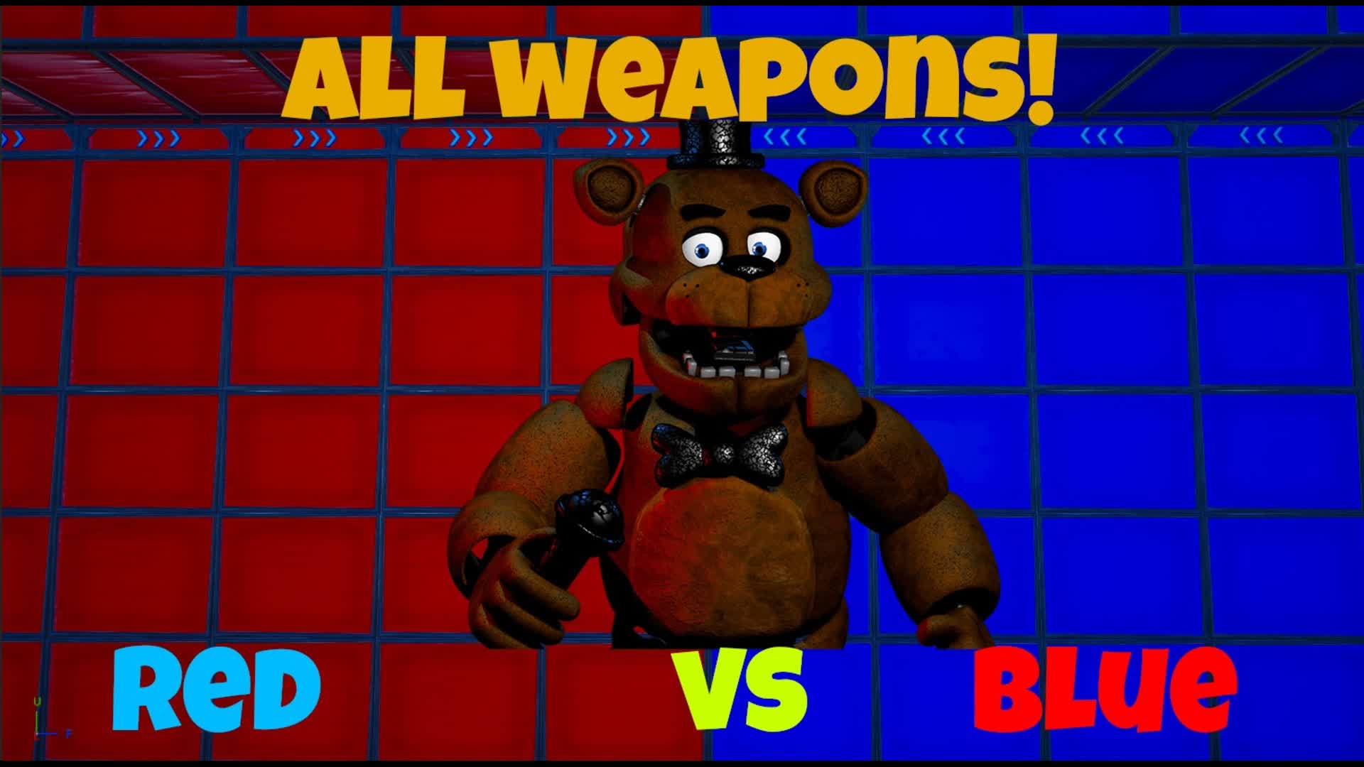 🔴FNAF RED VS BLUE🔵(ALL WEAPONS) 5599-8131-9819 by adrian.fr - Fortnite ...