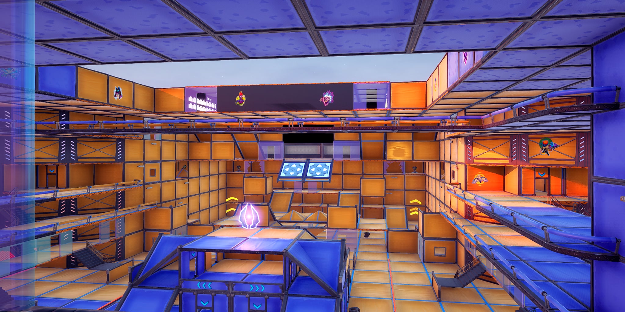 🎯 ULTIMATE Yellow vs Blue ZERO BUILD 🔥 9930-6118-6989 by shawnimotor ...