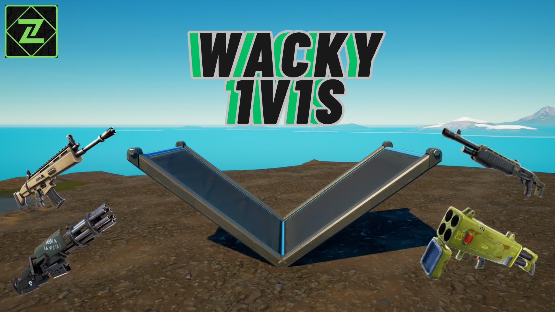 Wacky 1v1s 0411-3741-4170 by zugga - Fortnite Creative Map Code ...