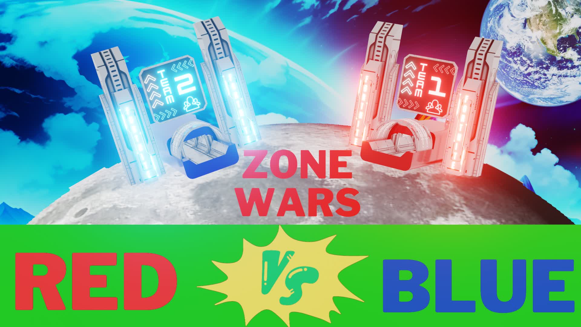🌀 ZONE WARS - 🔴RED VS BLUE🔵 4013-6786-2293 by mh-vip - Fortnite ...