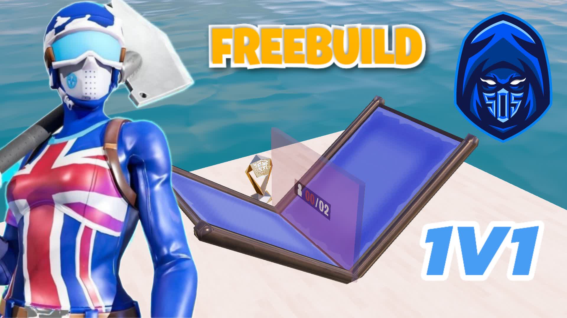 1V1 / 505 6020-3871-7171 by legend505 - Fortnite Creative Map Code - Fortnite.GG