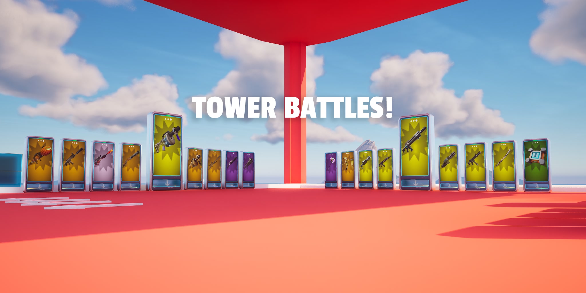 Tower Battles 0642-3464-3894 by duckstar - Fortnite Creative Map Code - Fortnite.GG