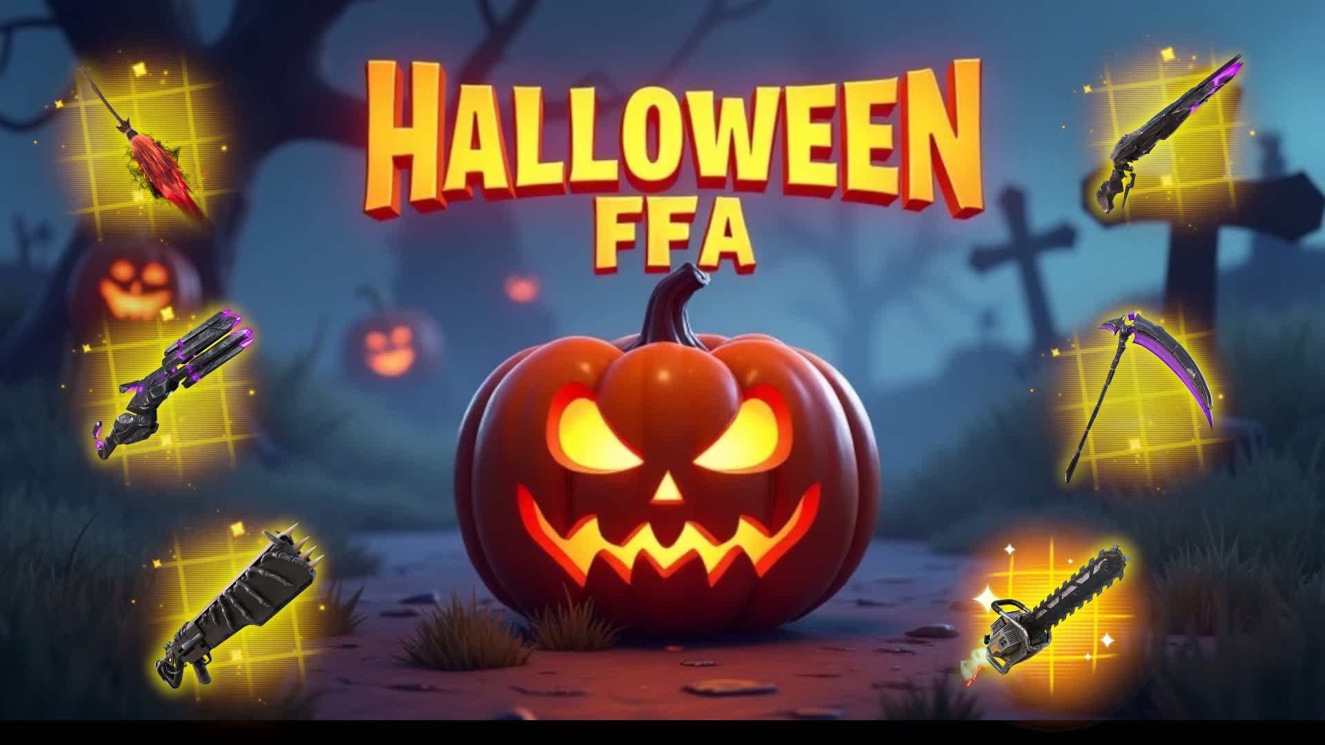 Halloween FFA 🎃 5087-1053-9719 by huragan - Fortnite Creative Map Code ...