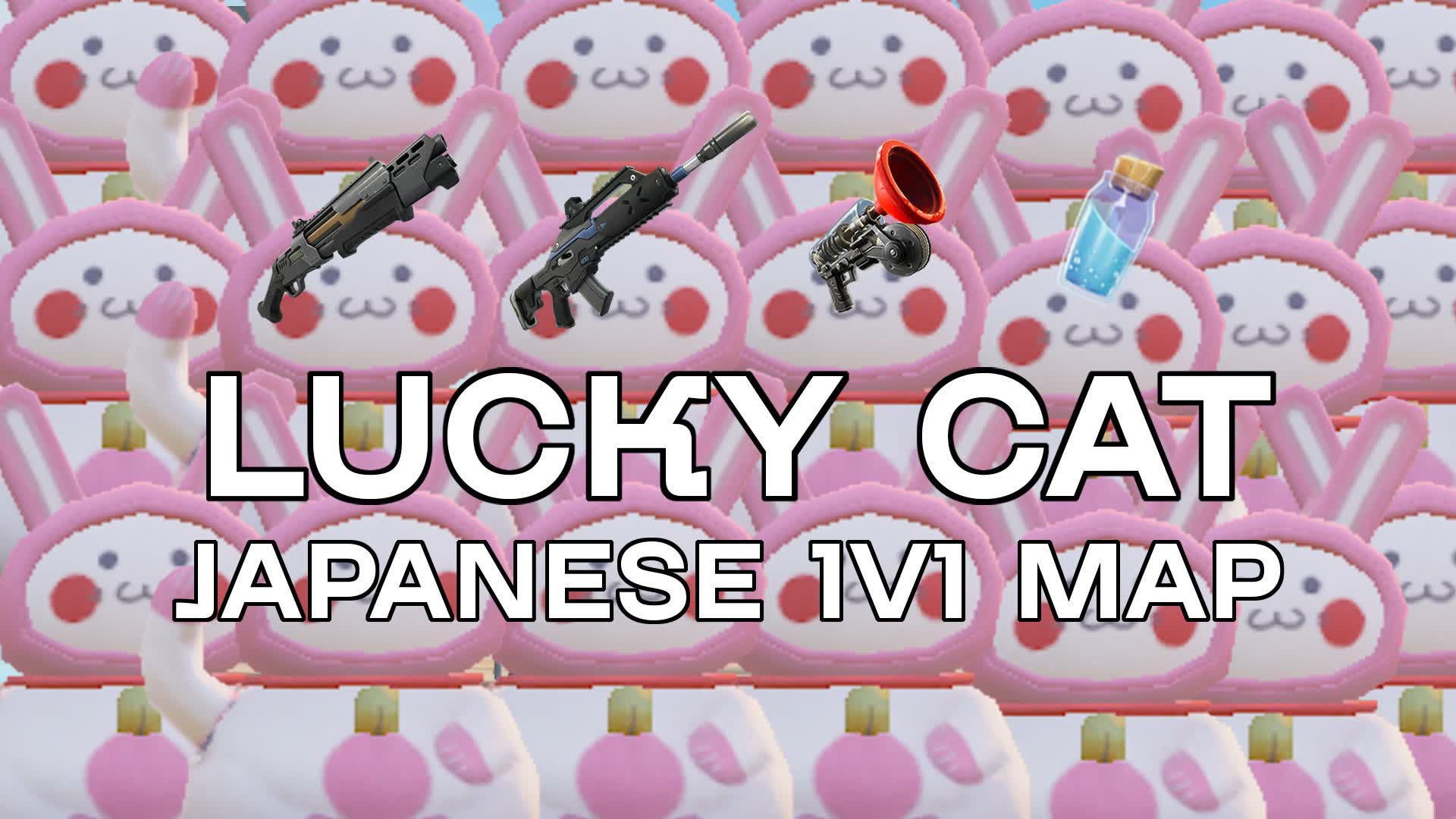 JAPANESE 1V1 BUILDFIGHTS (LUCKY CAT) 2447-7908-1815 by lusty3k - Fortnite