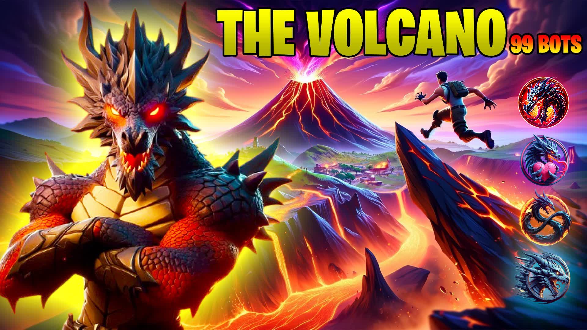 THE VOLCANO 🌋 FREE FOR ALL (ALL CARS) 3904-9475-6554 by galduix ...