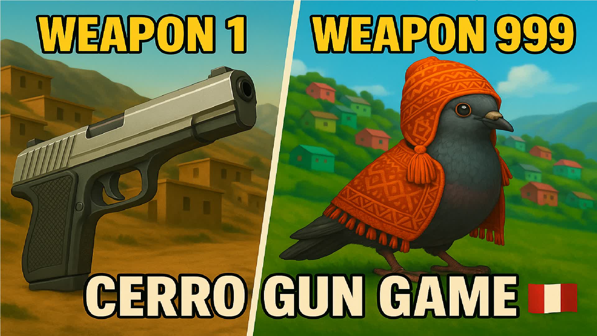 PERU CERRO GUN GAME 🔫ONE SHOT 🎯 9796-9771-7850 by sirghost - Fortnite Creative Map Code ...