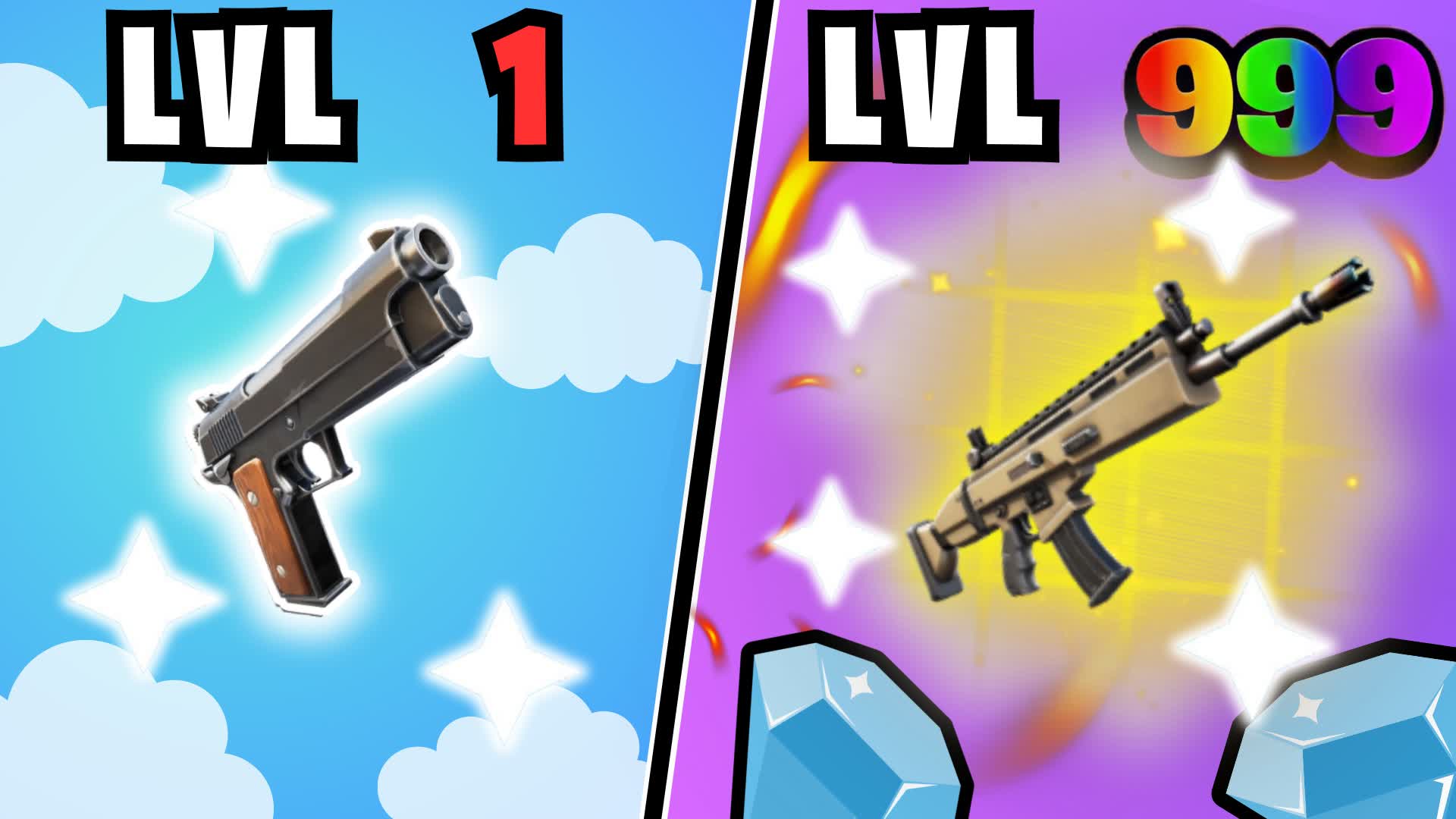 SUPER CRAZY GUN GAME 0314-7692-2482 by disastermaps - Fortnite