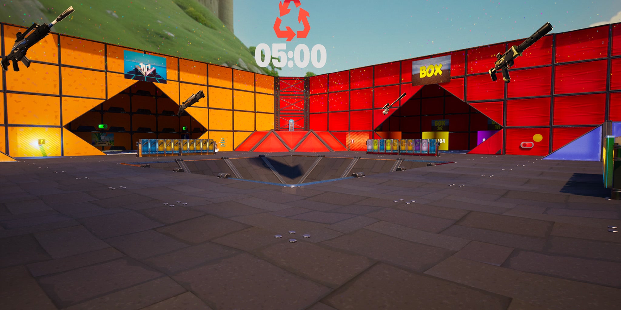 SUPER PIT 1975-0074-8197 by fattina - Fortnite Creative Map Code - Fortnite.GG