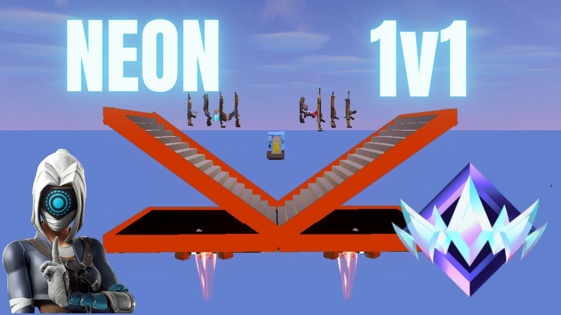 NEON 1V1 | 0 LAG 7567-8401-7747 by senanf - Fortnite Creative Map Code ...
