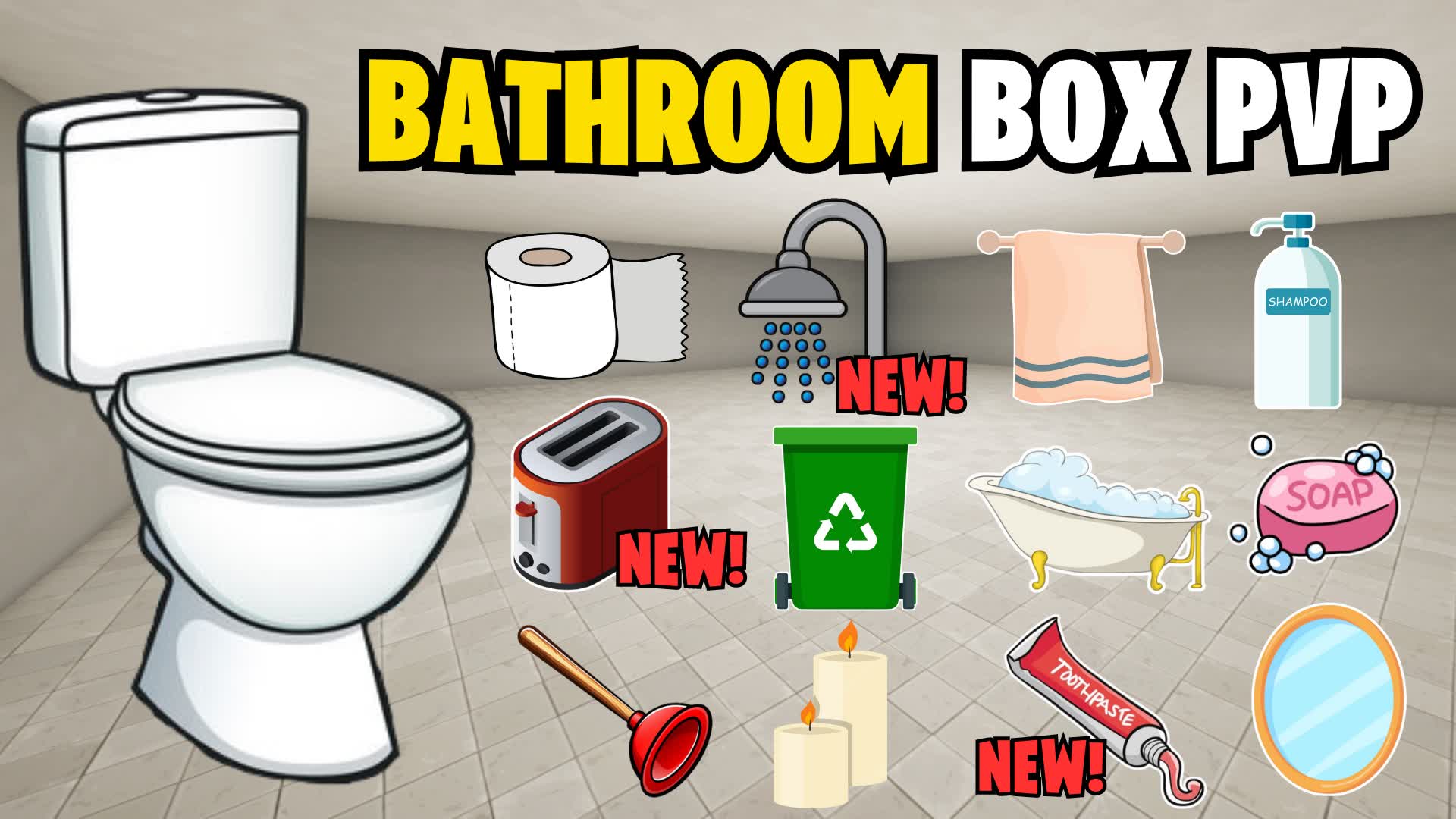🚽BATHROOM BOX PVP📦 5653-5885-2728 by toban - Fortnite Creative Map Code ...
