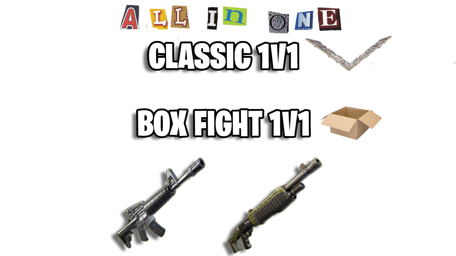 💫1V1 ALL-IN-ONE💫 7002-1937-3163 by mapforge - Fortnite