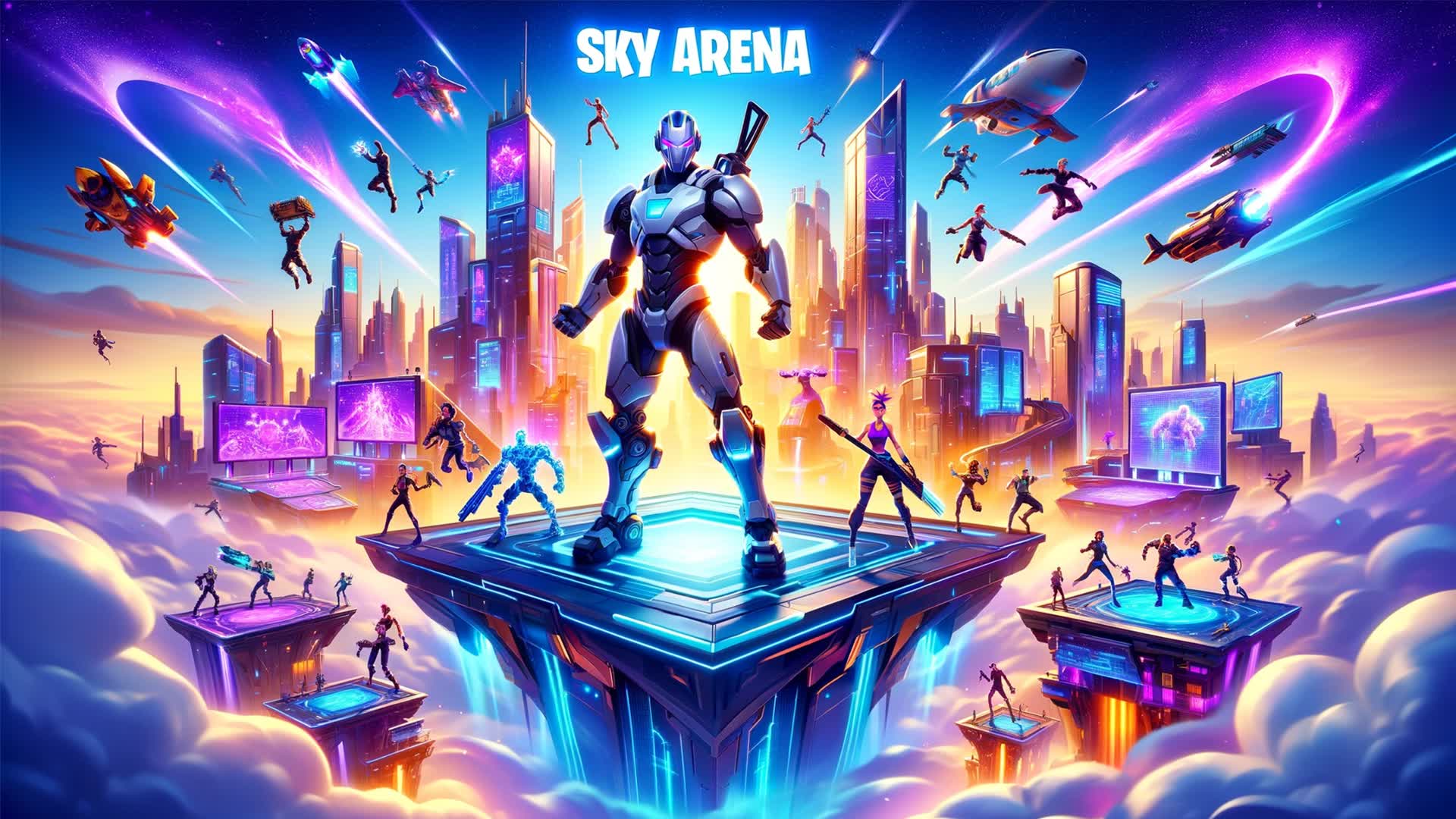 Sky Arena 2512-2508-2835 by fixsteel - Fortnite Creative Map Code ...