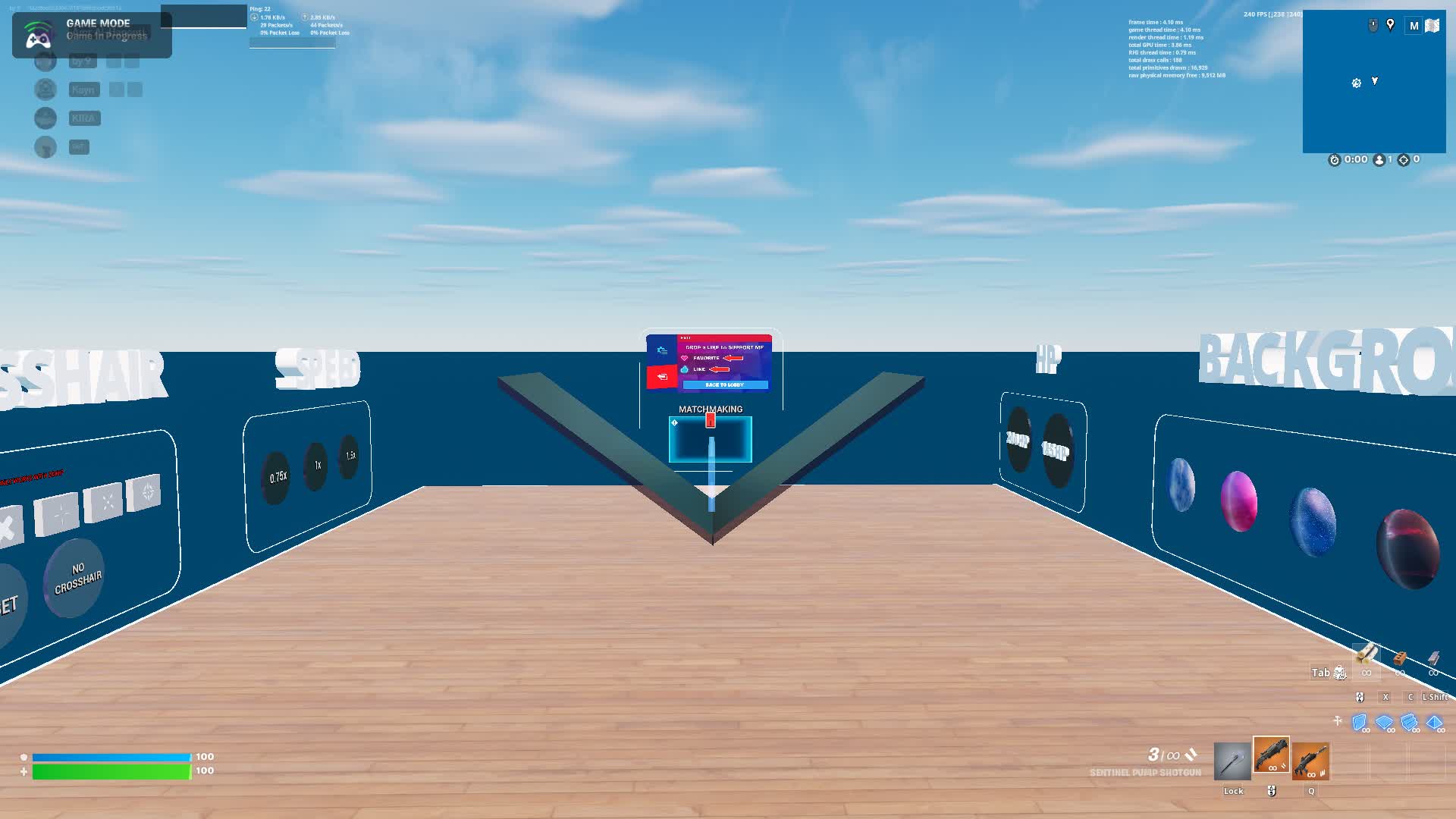 by 9 1v1 8909-9034-5369 by by9 - Fortnite Creative Map Code - Fortnite.GG