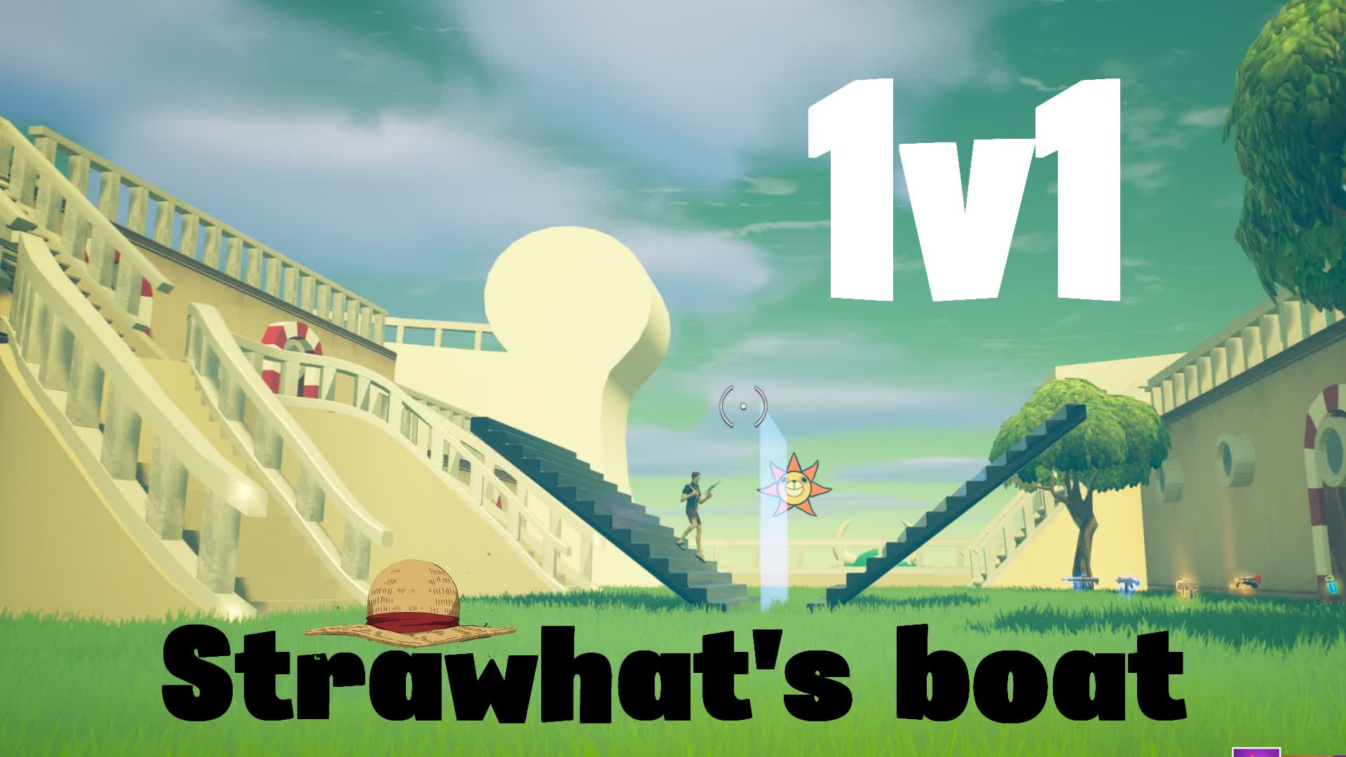 1V1 Strawhat's boat 6885-1188-4788 من ابتكار horax - Fortnite