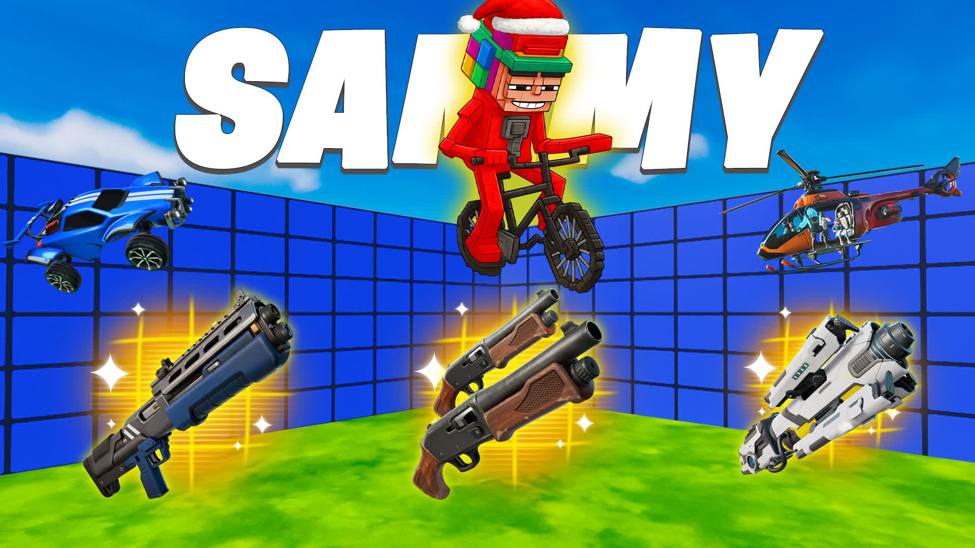 SAMMY CRAZY - ALL GUNS 1v1 5295-9445-2219 by bwr - Fortnite Creative ...