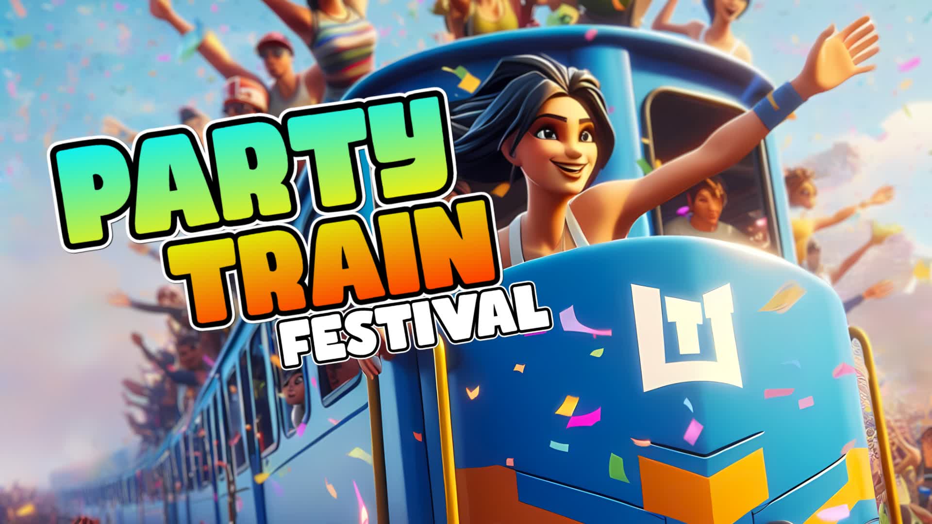 🎈PARTY TRAIN🎈 0203-8994-7989 by dkstarz - Fortnite Creative Map Code - Fortnite.GG