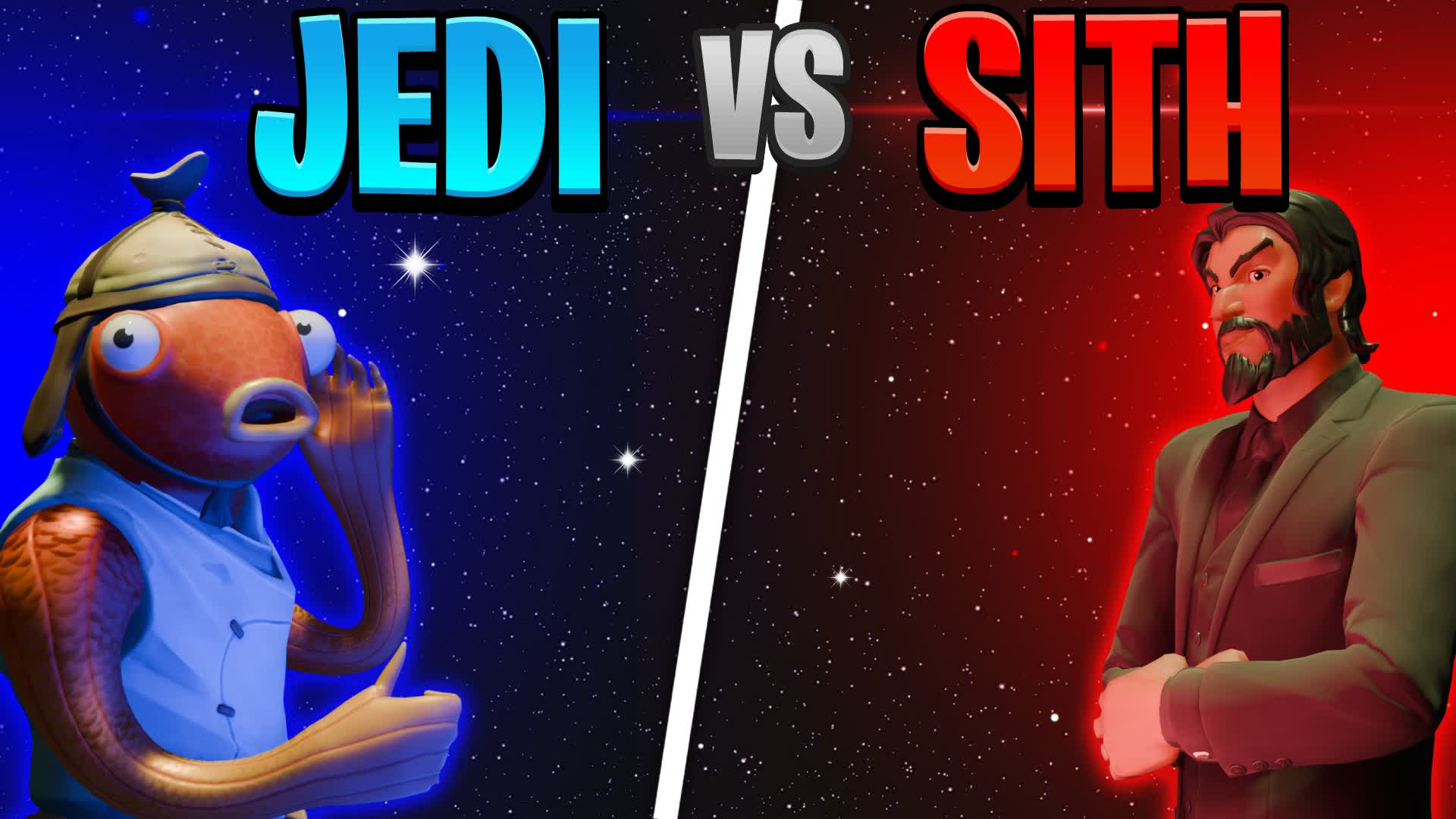 ⭐JEDI VS SITH - STAR WARS🌌 9870-0881-3605 by chartino - Fortnite ...