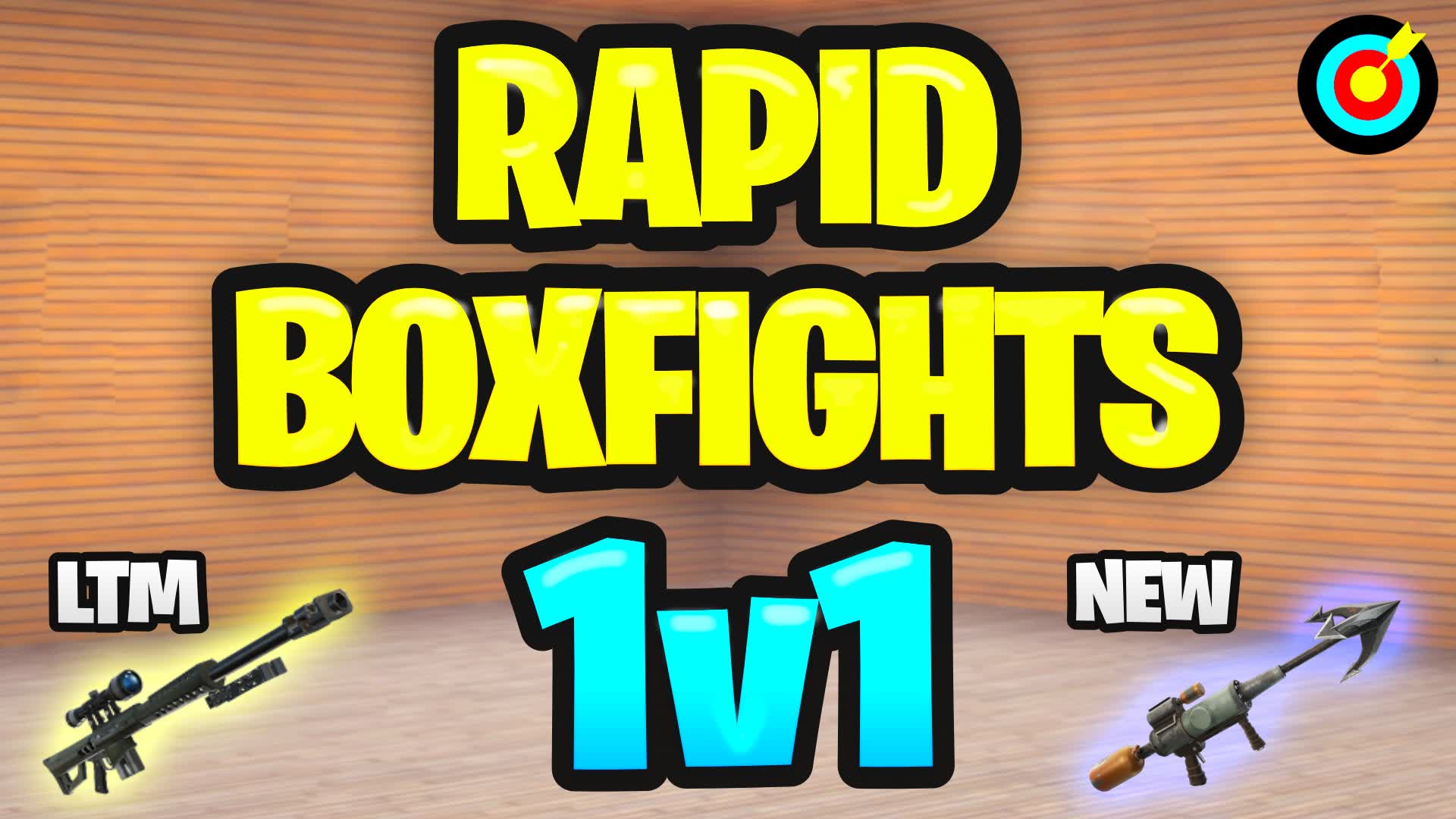 RAPID BOXFIGHTS 1v1 🎯 3555-0067-5945 by bullseye - Fortnite Creative Map Code - Fortnite.GG