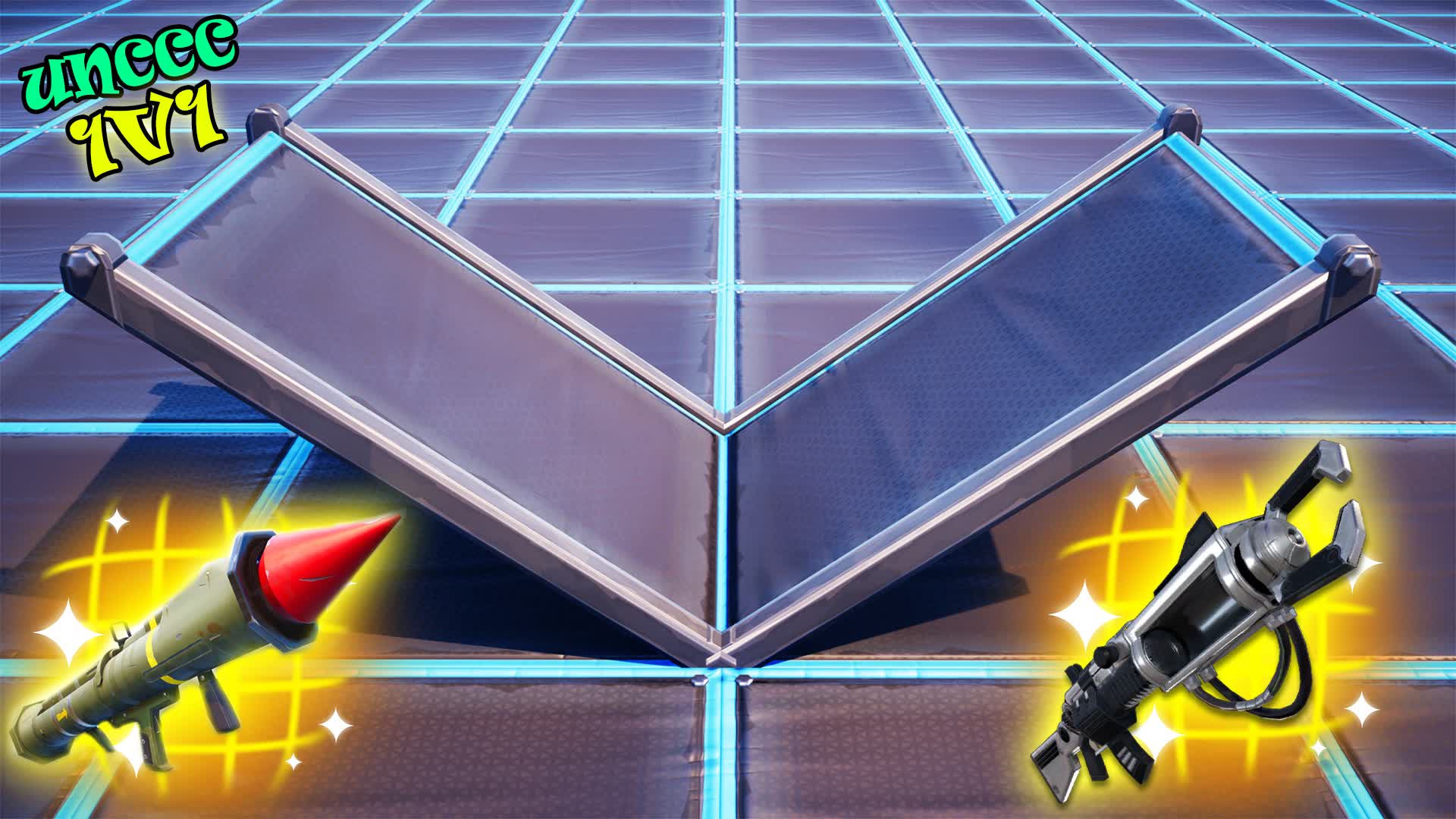 UNC 1V1 MAP INFINITE ALL GUNS💯 2943-0705-7936 by unccc - Fortnite Creative Map Code - Fortnite.GG