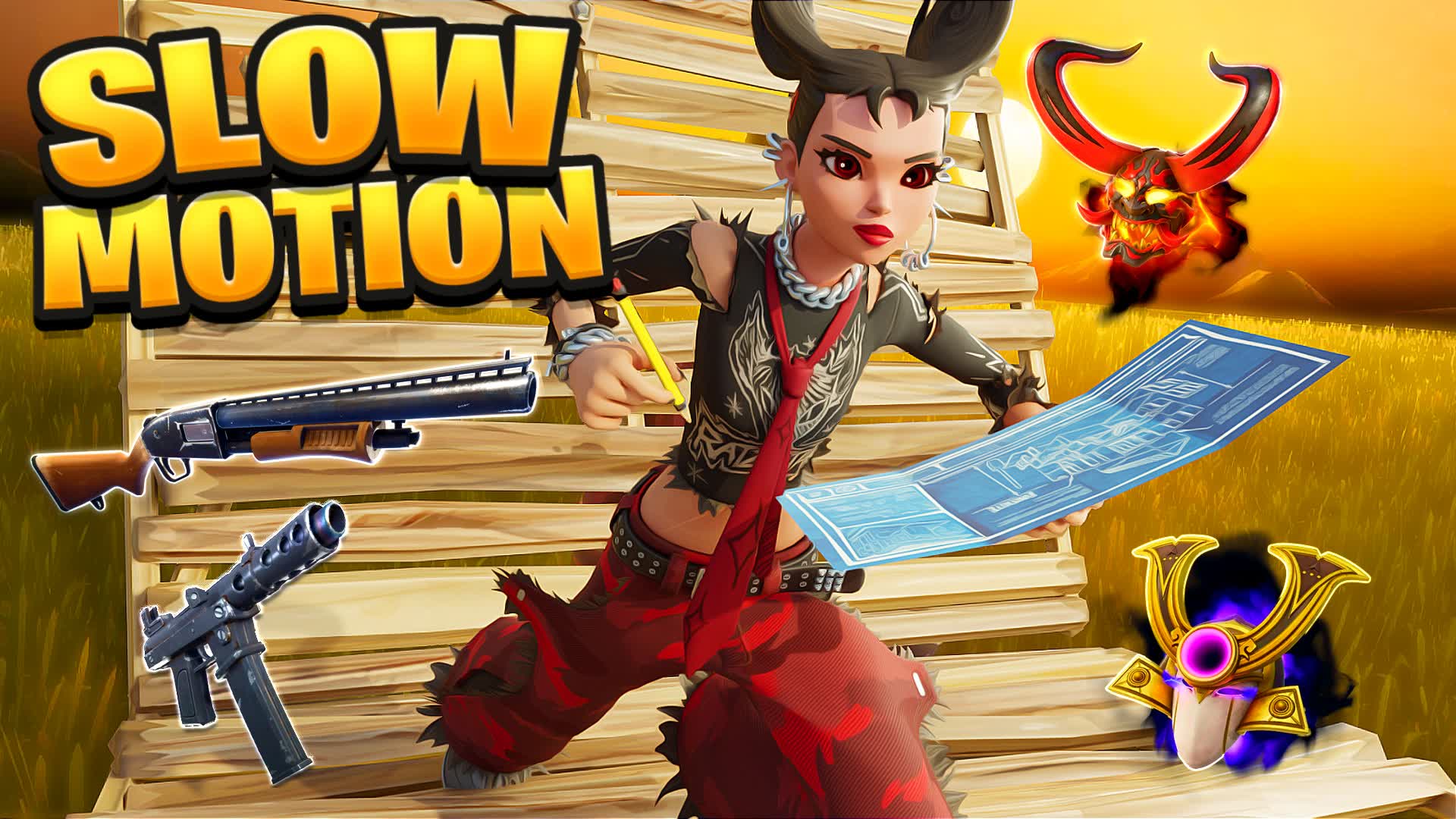 SLOW MOTION 1V1 | OG PUMP 5890-2389-4146 by fida - Fortnite Creative Map Code - Fortnite.GG