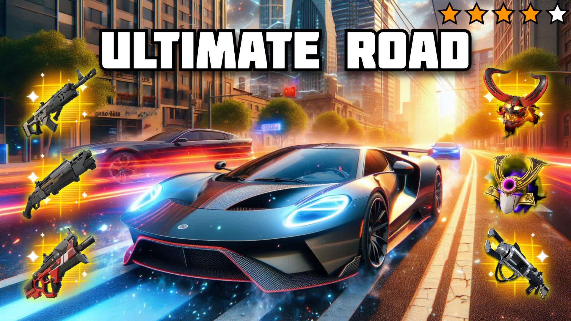 🌄 THE ULTIMATE ROAD 🌄 4552-5547-5207 by philip2w - Fortnite Creative ...