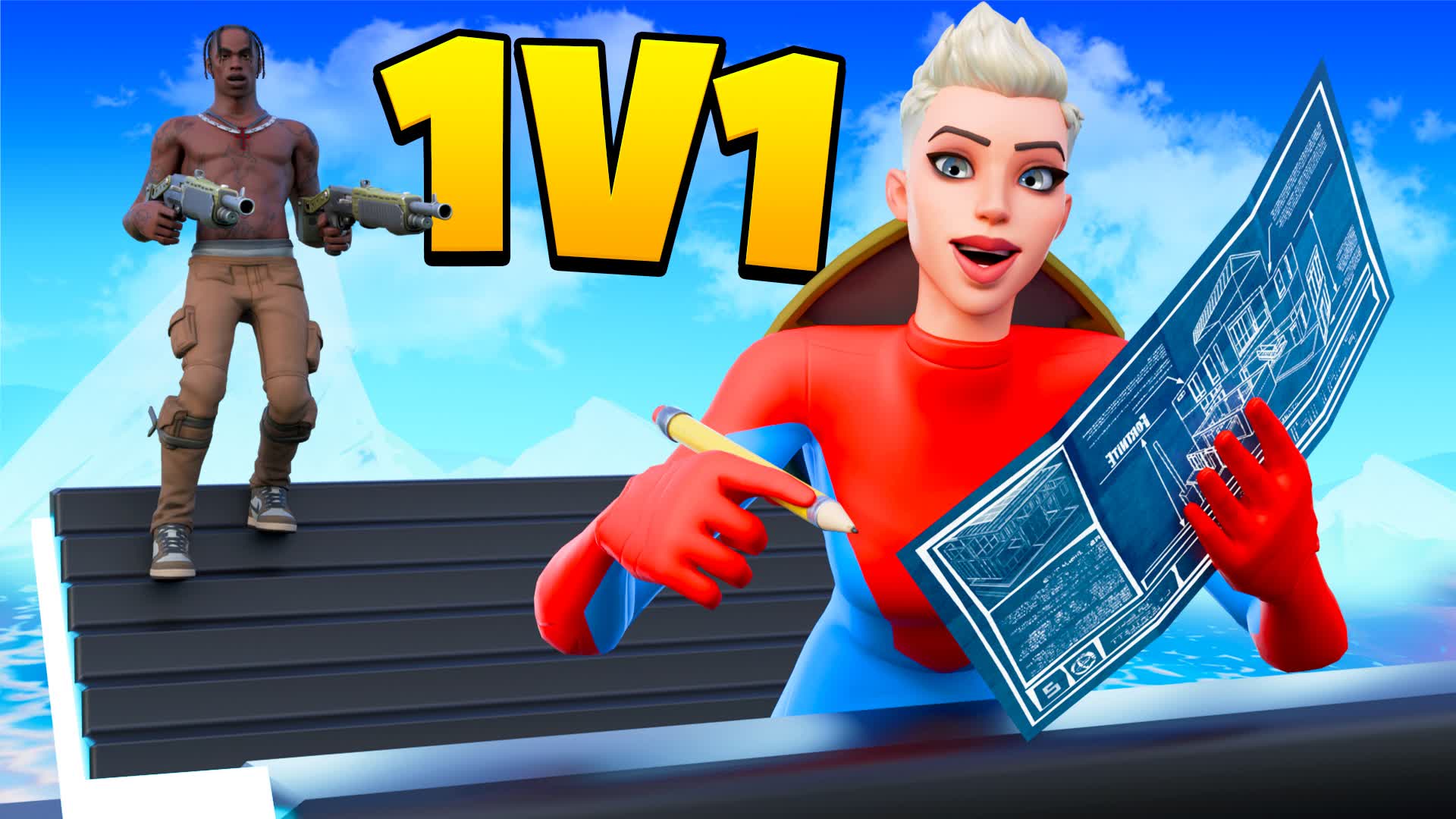 RANK 1V1🏆🛠️ 6375-6224-1417 by momomo - Fortnite Creative Map Code ...