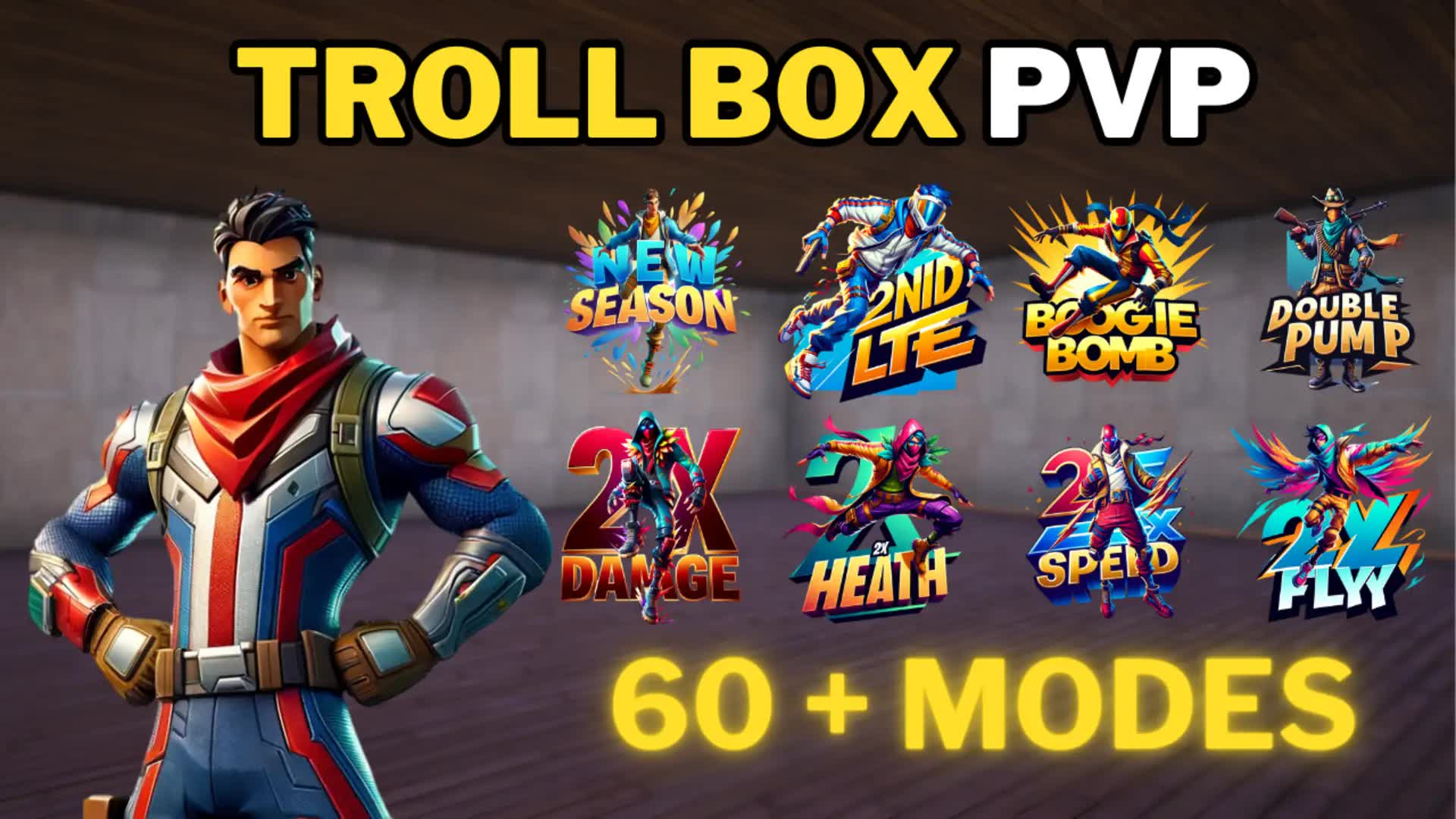 🎮 TROLL BOX PVP 🎮 1951-6808-8712 by 2to - Fortnite Creative Map Code ...