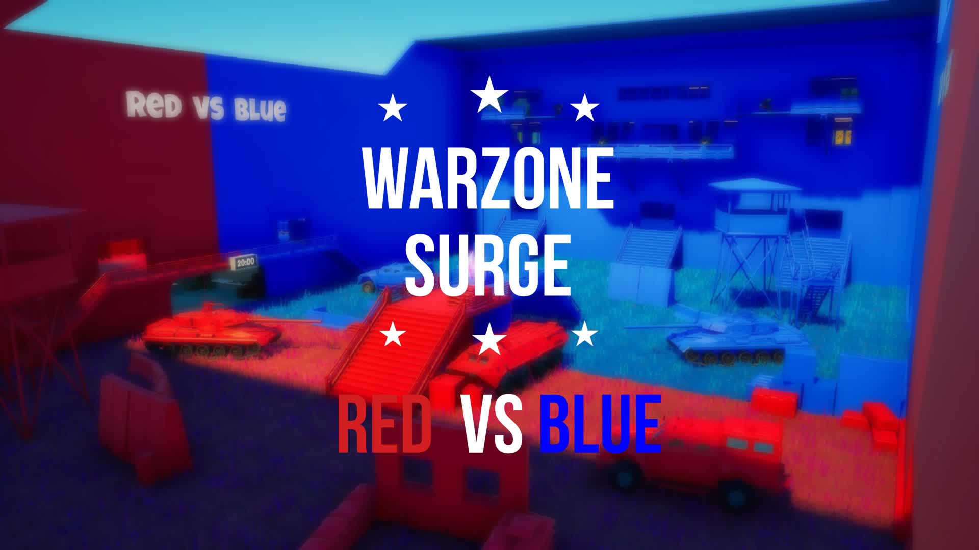 💥WARZONE SURGE🔫: RED VS BLUE 🔴🔵 1524-9988-0419 by ps-playz - Fortnite ...