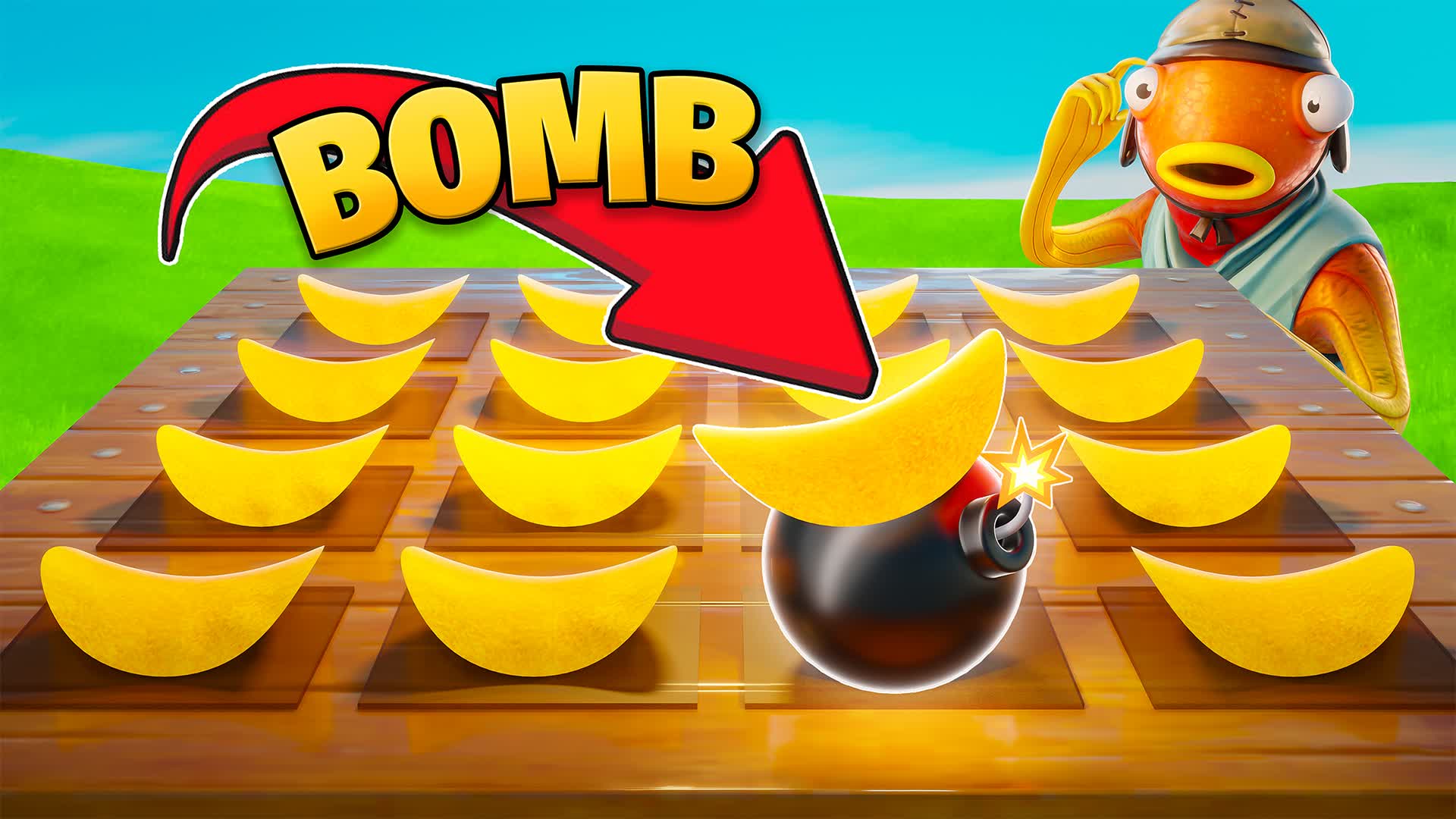 💣 Bomb Chip 1v1 5169-6549-3901 by candook - Fortnite Creative Map Code ...