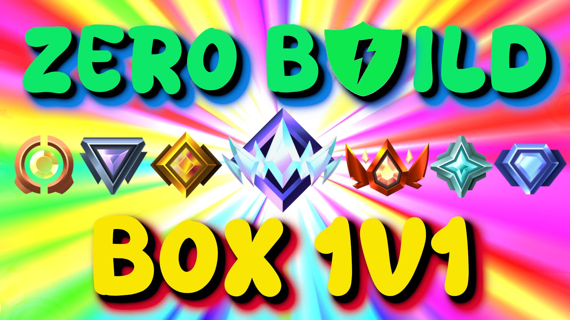 Ranked Zero Build 1V1📦 3793-4149-0182 من ابتكار gidaboi - Fortnite