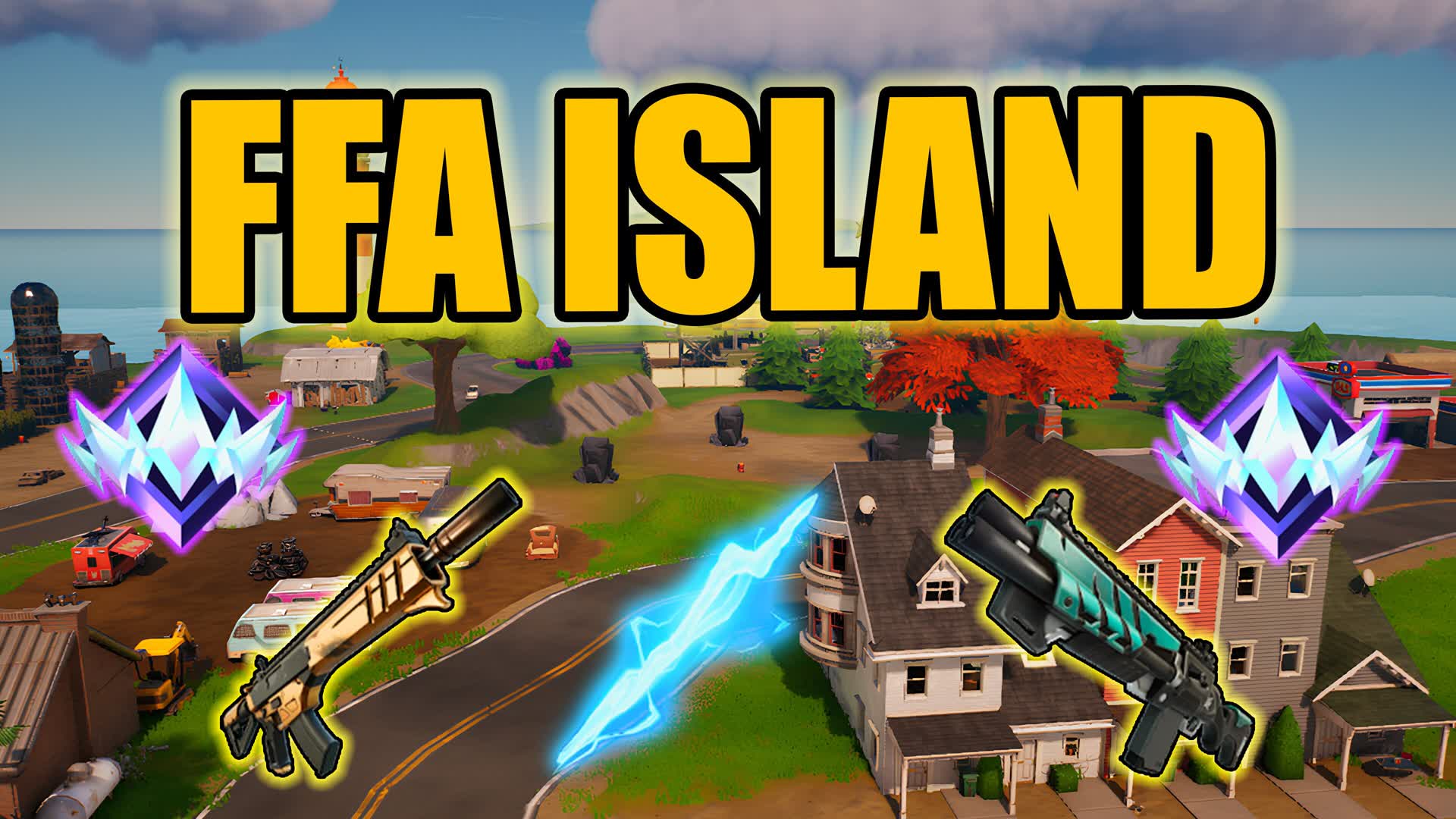 FFA ISLAND 2339-1126-3076 by thehdk - Fortnite Creative Map Code - Fortnite.GG