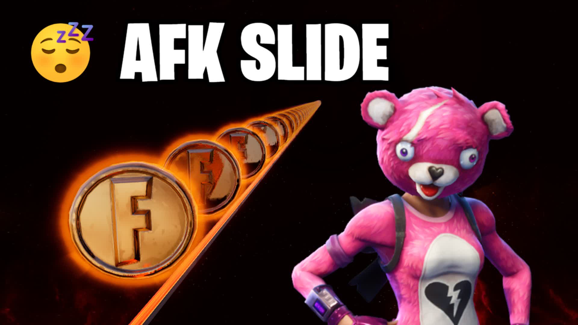 CRAZY 😱 INFINITE COIN SLIDE ⭐ AFK^ 0277-8712-6756 by asdx - Fortnite ...