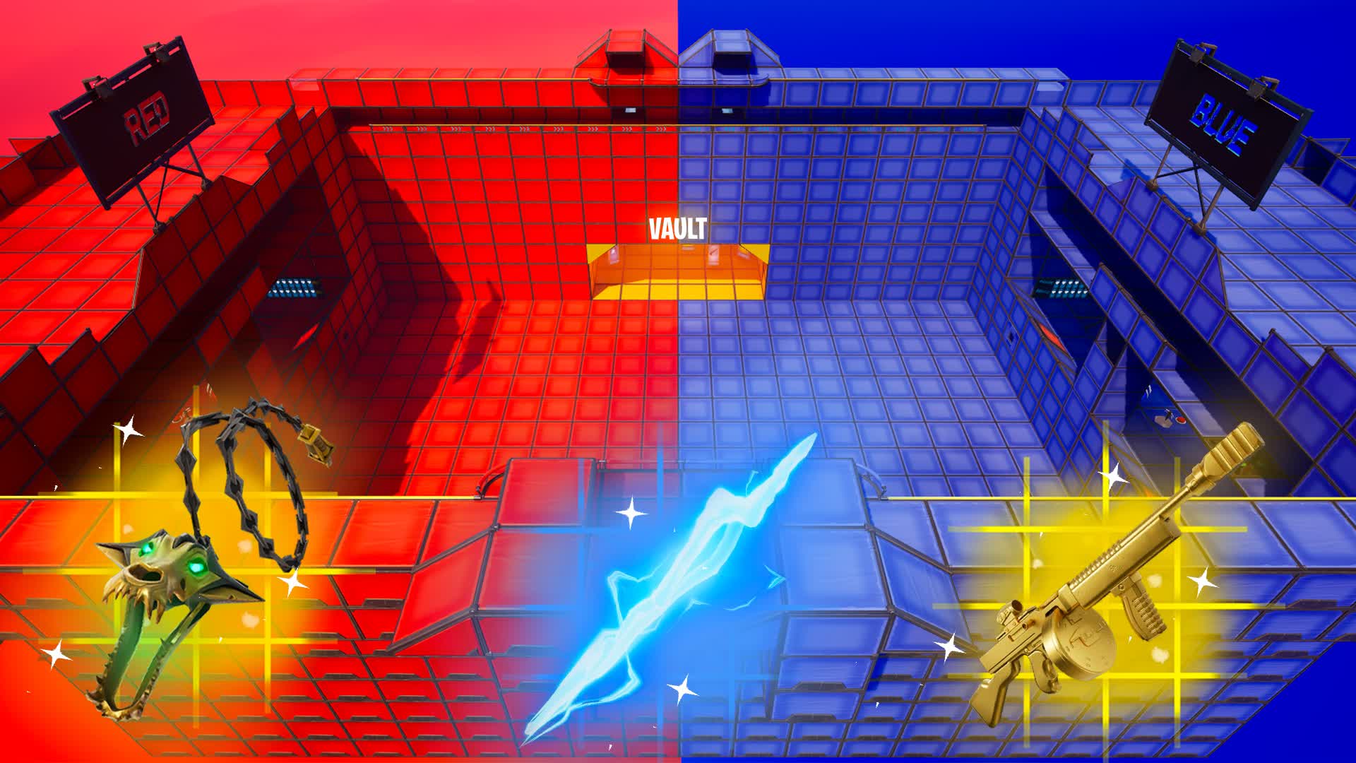 ULTIMATE RED VS BLUE 🔴🔵 6493-2116-2120 by raven.ftn - Fortnite Creative ...