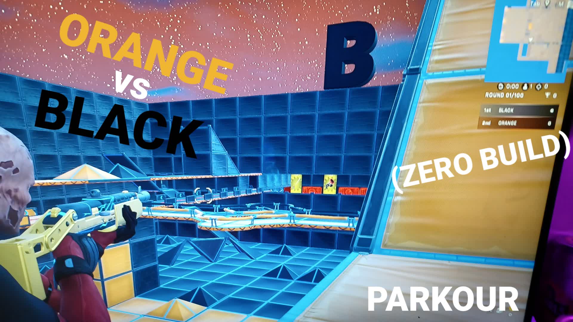 Orange vs Black (Zero Build Parkour) 1411-7951-9812 by sil3ntkilla - Fortnite Creative Map Code ...