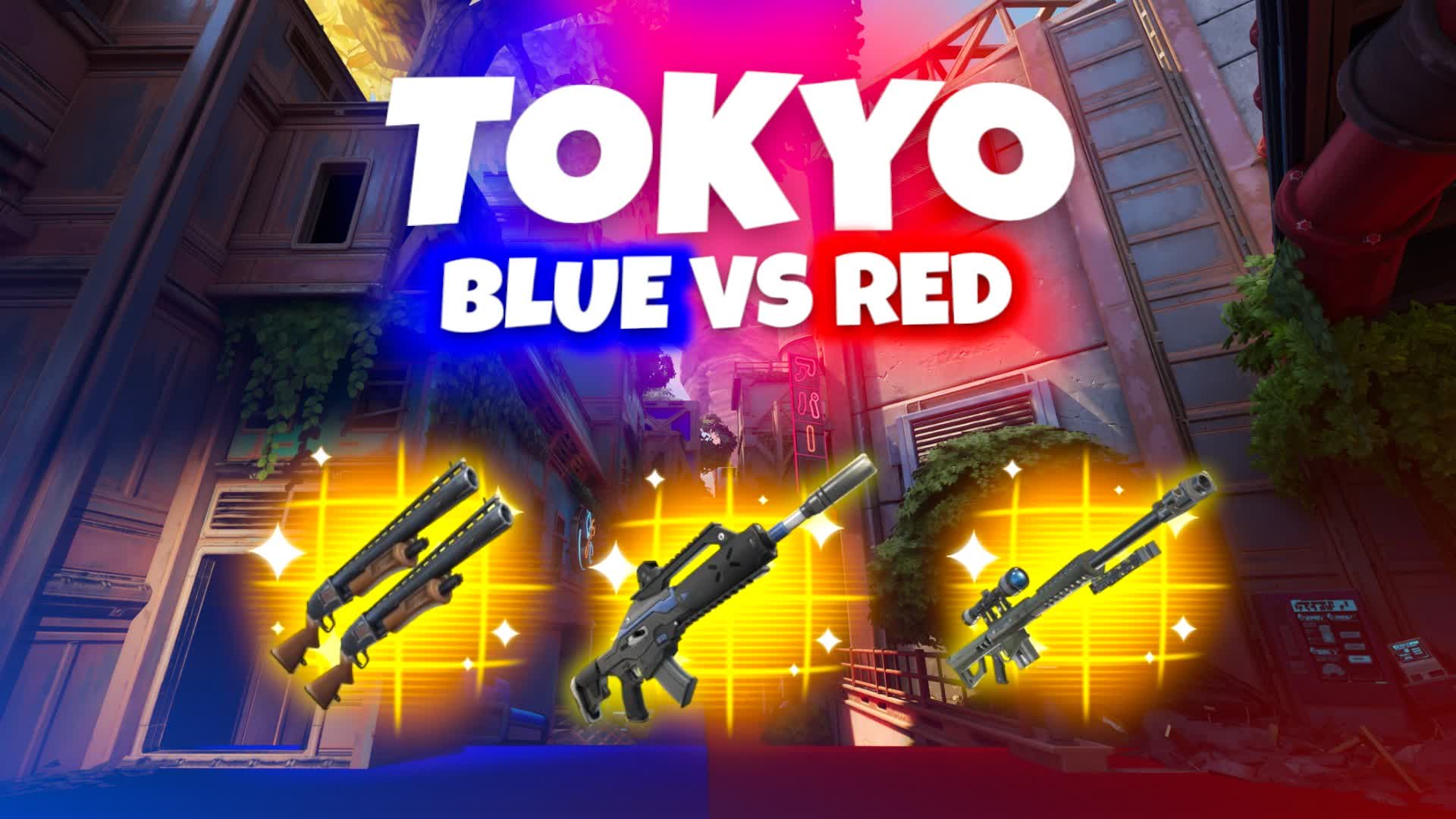 RED VS BLUE 🔴🔵 ZERO BUILD 3926-5136-0206 by reputation - Fortnite ...
