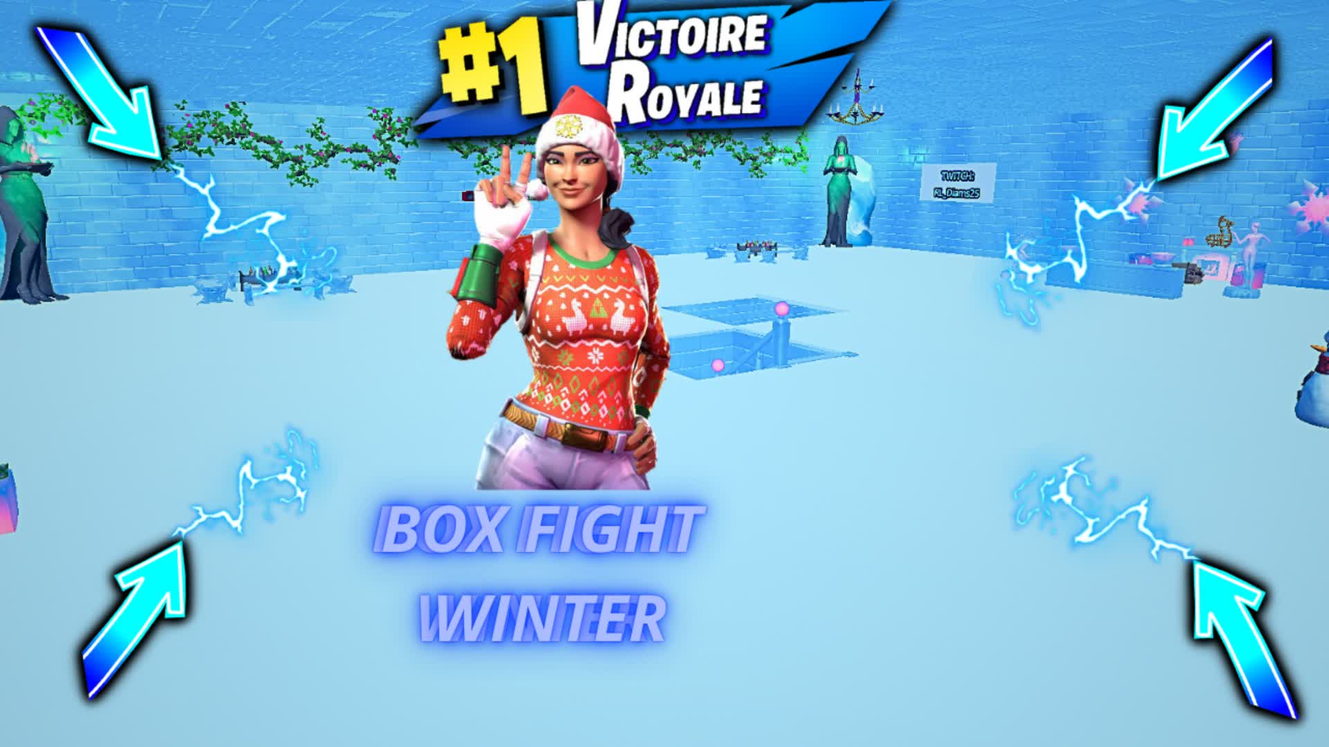 BOX FIGHT WINTER ️ 6114-7407-5084 by rl_diams25 - Fortnite Creative Map Code - Fortnite.GG