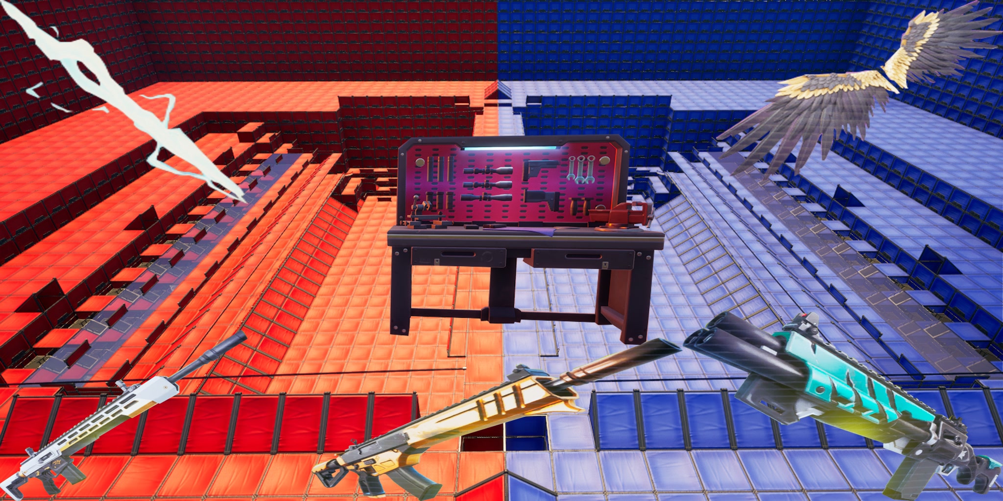 RED X BLUE EVOLUTION 2746-2350-3845 by triploxxx_yt - Fortnite Creative ...