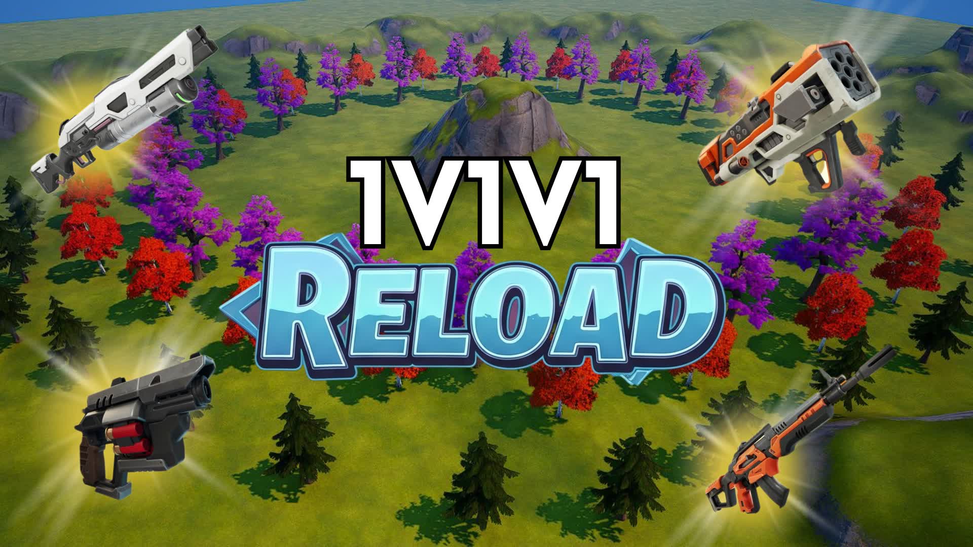 GF 1V1V1 RELOAD 3238-1872-2443 by gf_arenas - Fortnite Creative Map Code - Fortnite.GG