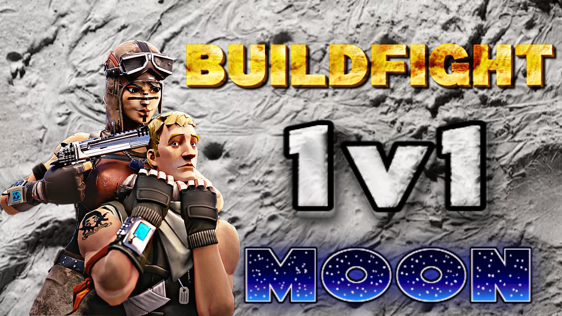 🌑 Moon 1v1 Buildfight 🌙 2861-7932-7591 by haloween - Fortnite Creative Map Code - Fortnite.GG
