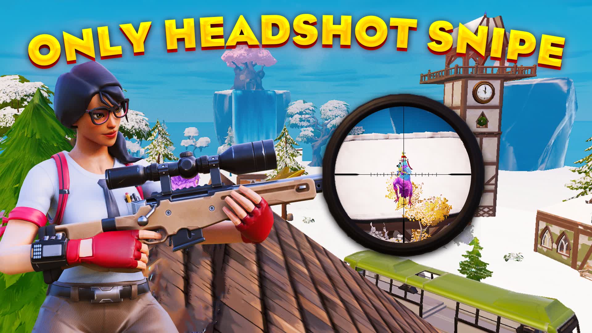 ONLY HEADSHOT SNIPE CHAPTER 5/ MOD BENCH 5421-5885-8419 by ez69 - フォートナイト