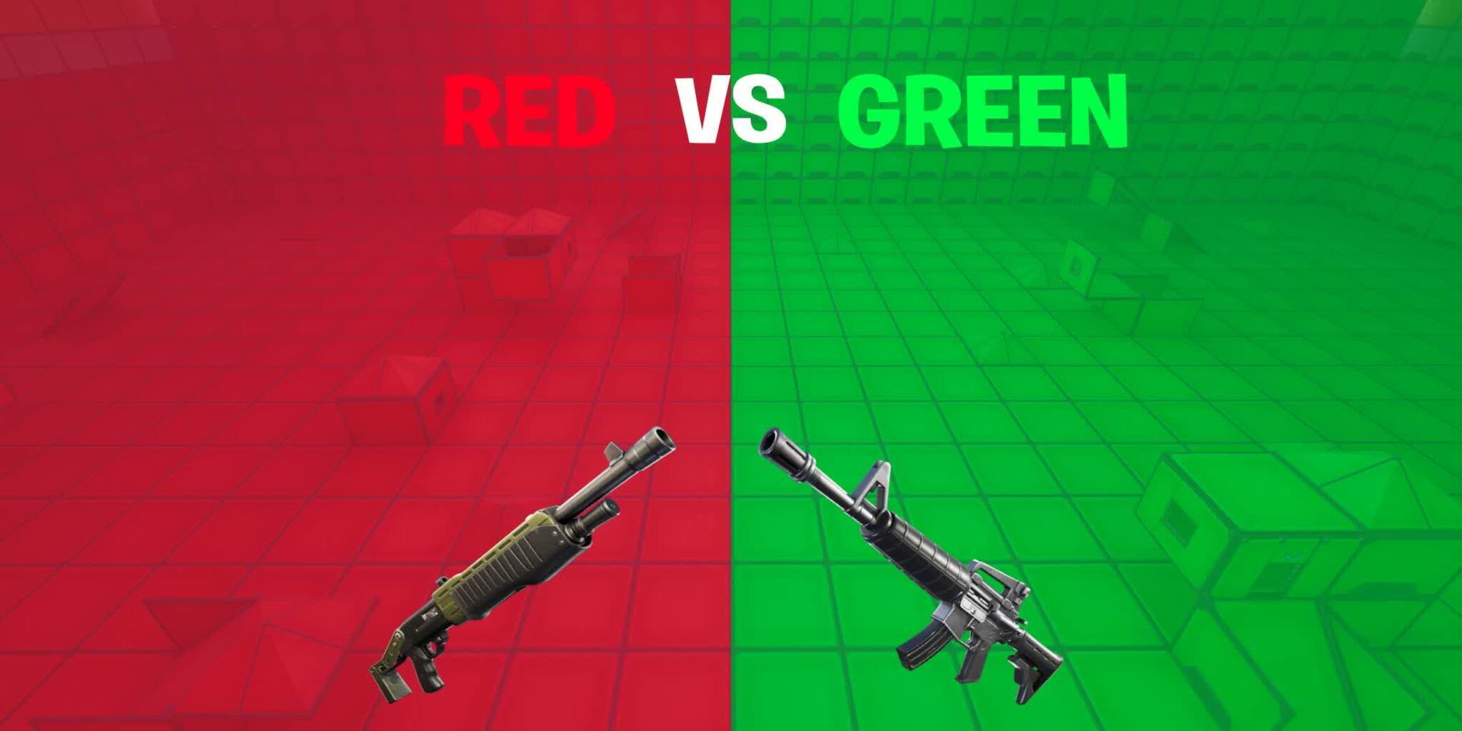 Red VS Green V1 0104-1100-8901 by hernoxlevrai - Fortnite Creative Map ...