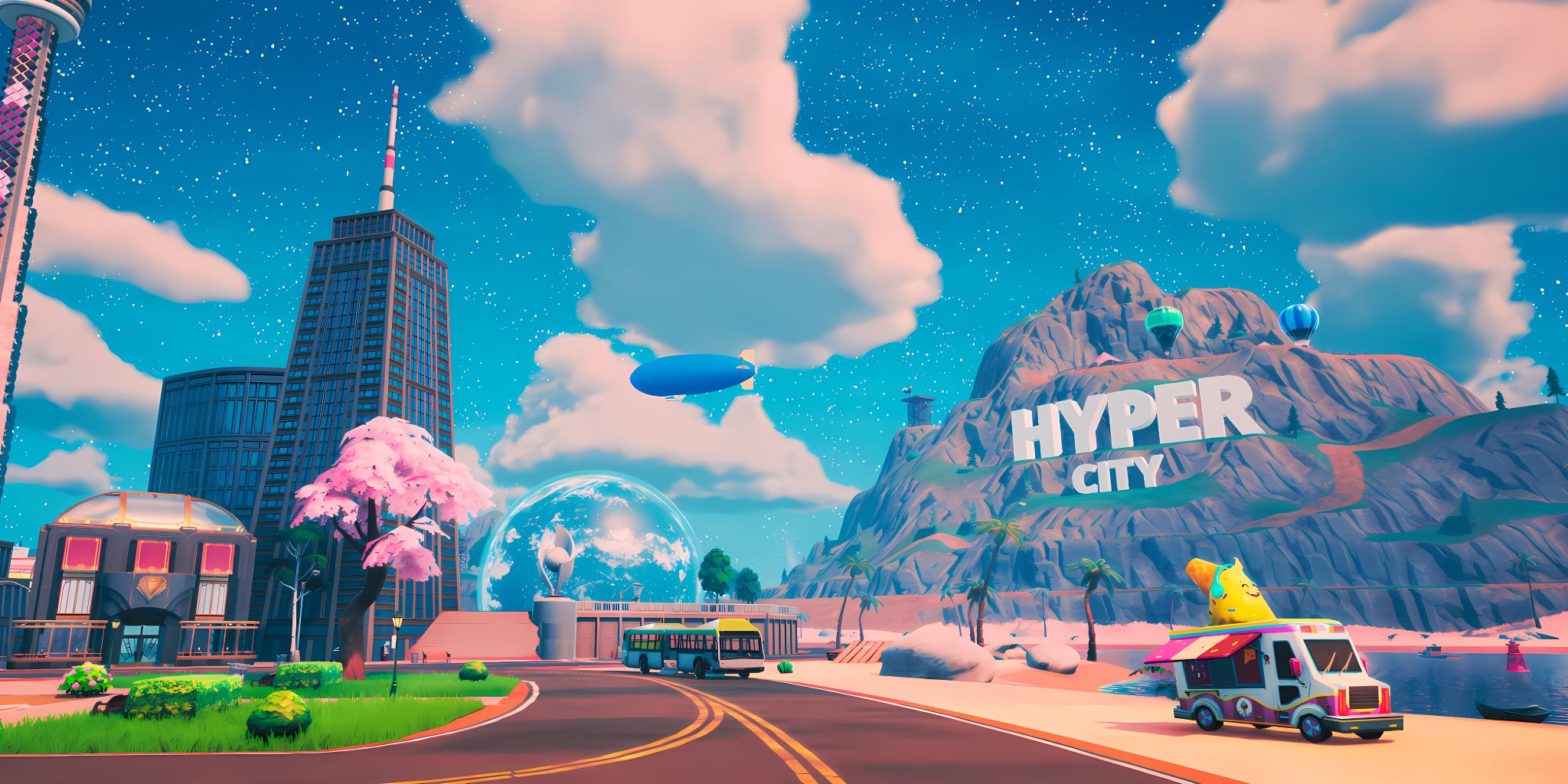 🏙️ HYPER CITY - DRIVE FFA ⭐ 9696-0649-6639 by abcsly8 - Fortnite Creative Map Code - Fortnite.GG