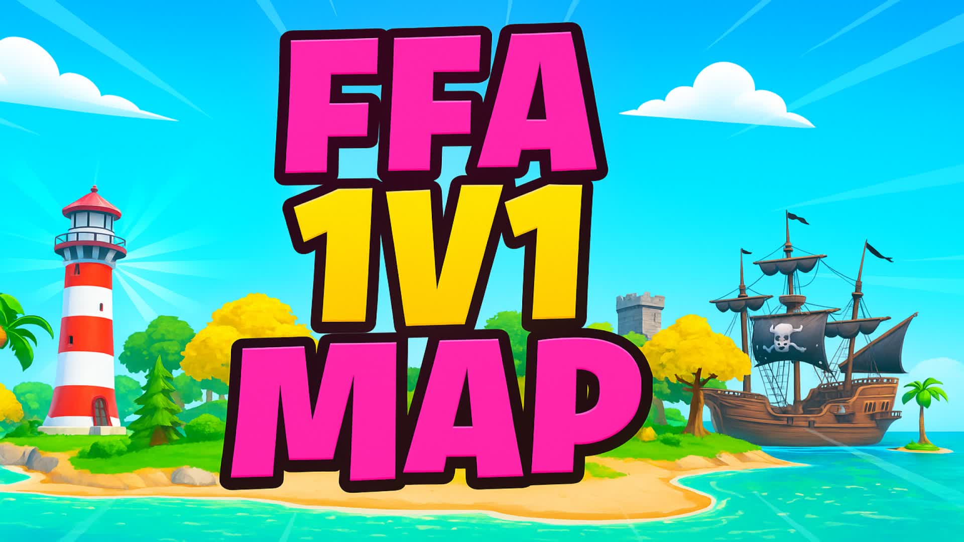 1v1 Summer FFA Island 9166-2522-6321 by cyrixez - Fortnite Creative Map ...
