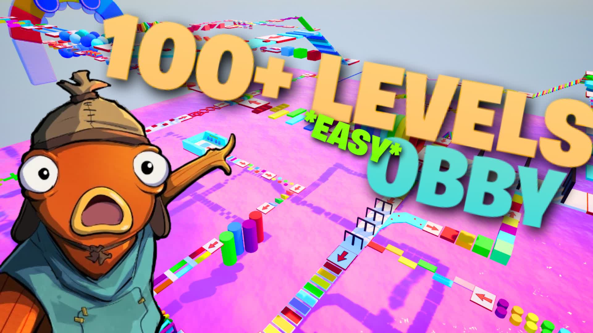 🌈 VERY EASY CRAZY PARKOUR OBBY ESCAPE ⭐ 6289-9582-6958 by iamsushi - Fortnite Creative Map Code ...