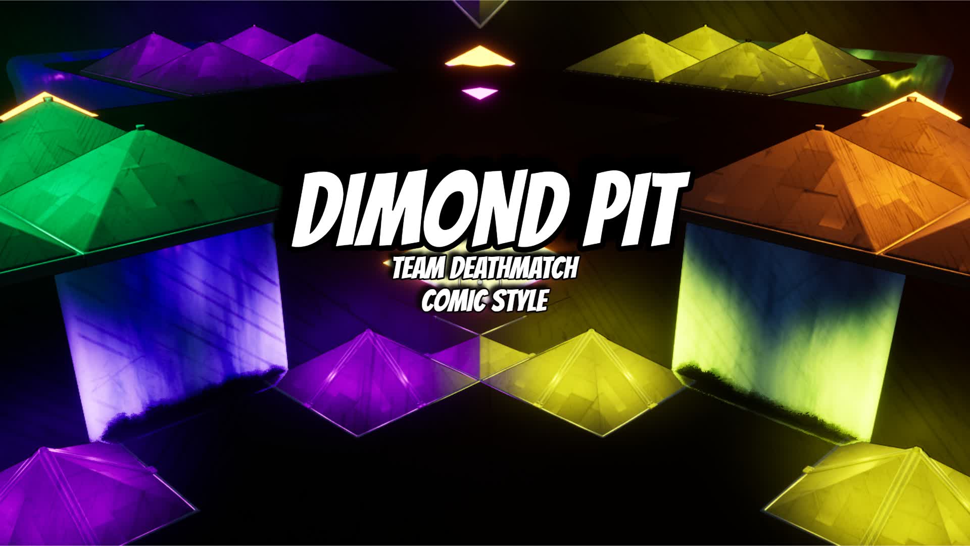 Comic Diamond Pit 6681-9136-4242 von tesuto – Fortnite
