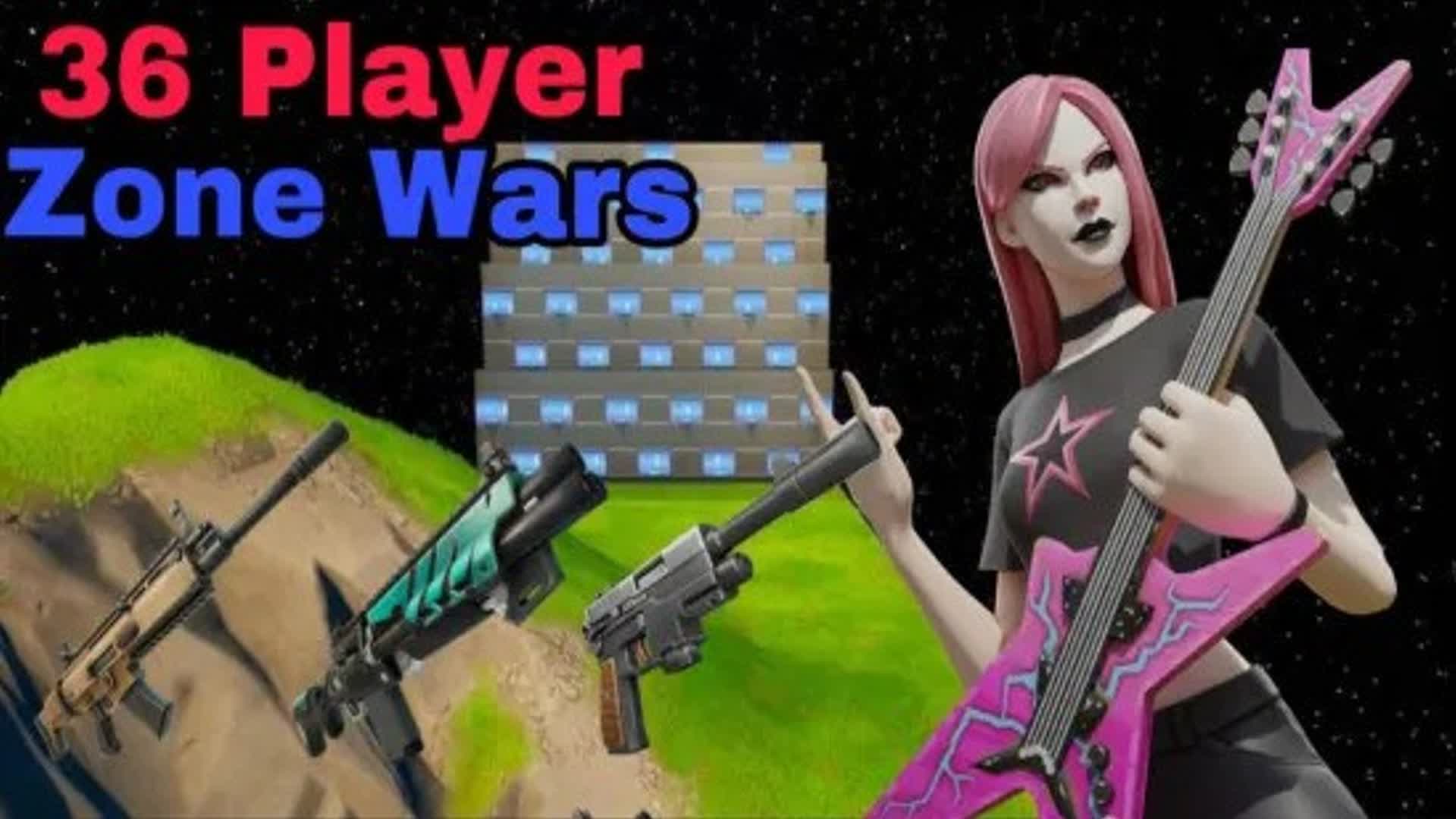 36 MAN ZONEWARS 5970-4811-9240 by xdtech - Fortnite Creative Map Code ...