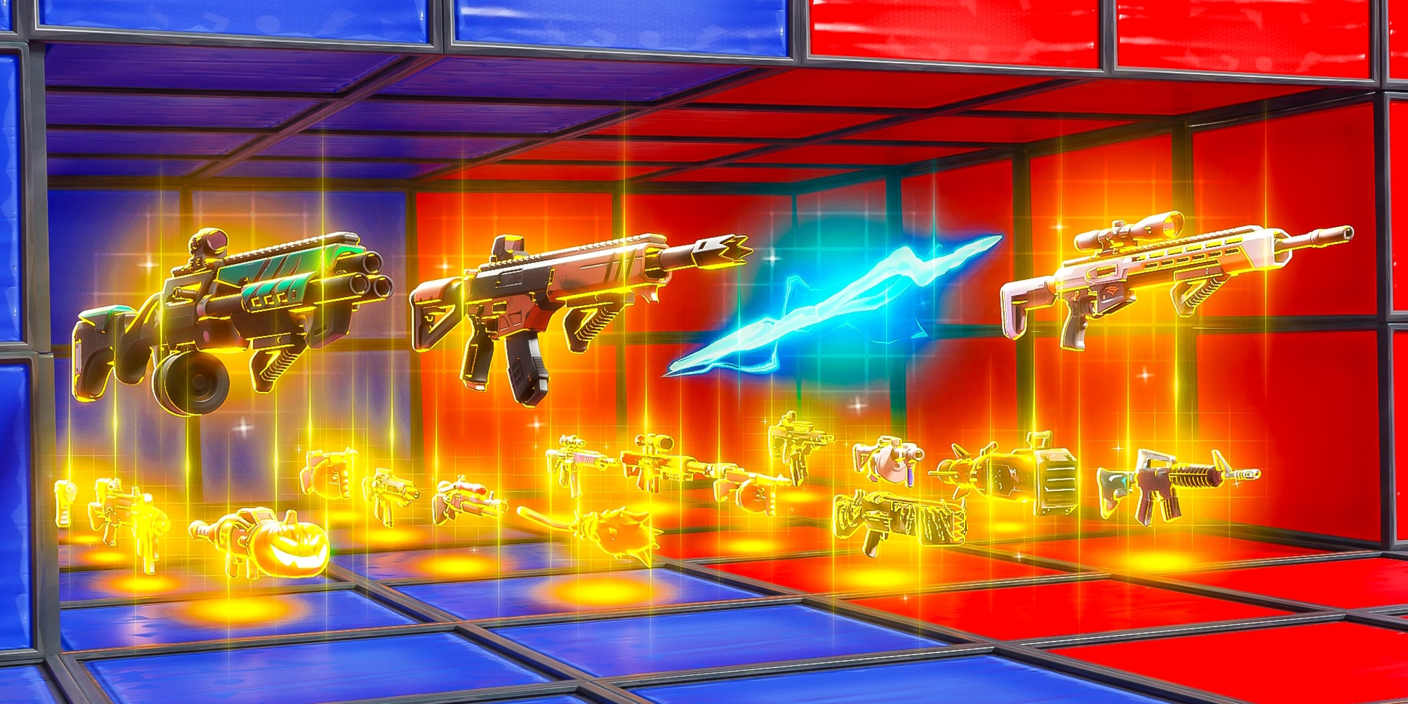 🚀MEGA RED VS BLUE⭐ GUN GAME REMIX 2112-9480-0959 by motionmaps ...
