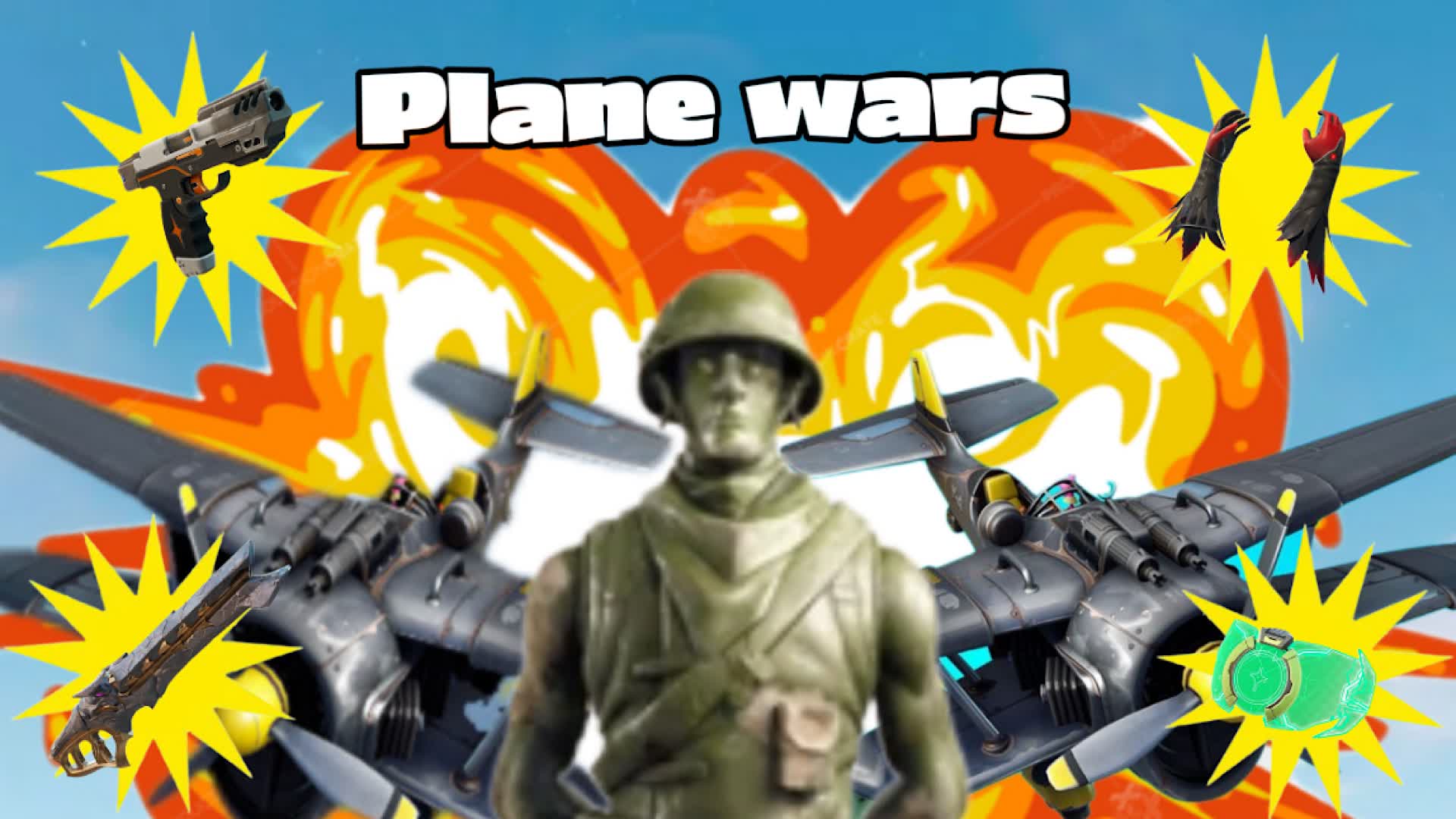 Plane Wars 1491-6804-4957 by taxiidriverr - Fortnite Creative Map Code ...