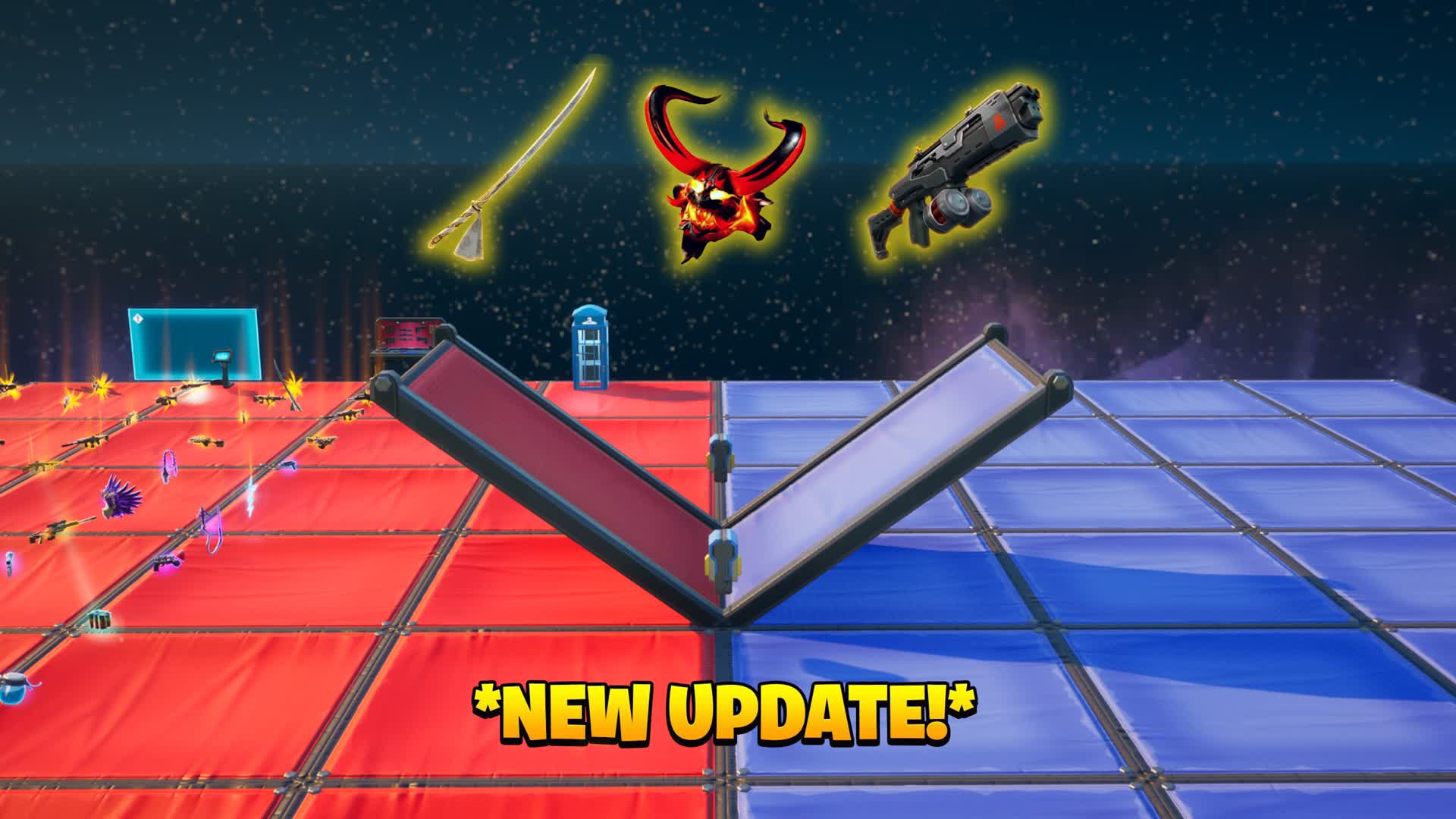 🔴 RED VS BLUE 🔵 1V1 BUILD FIGHTS 💎 3093-8044-8565 by codemaestro ...